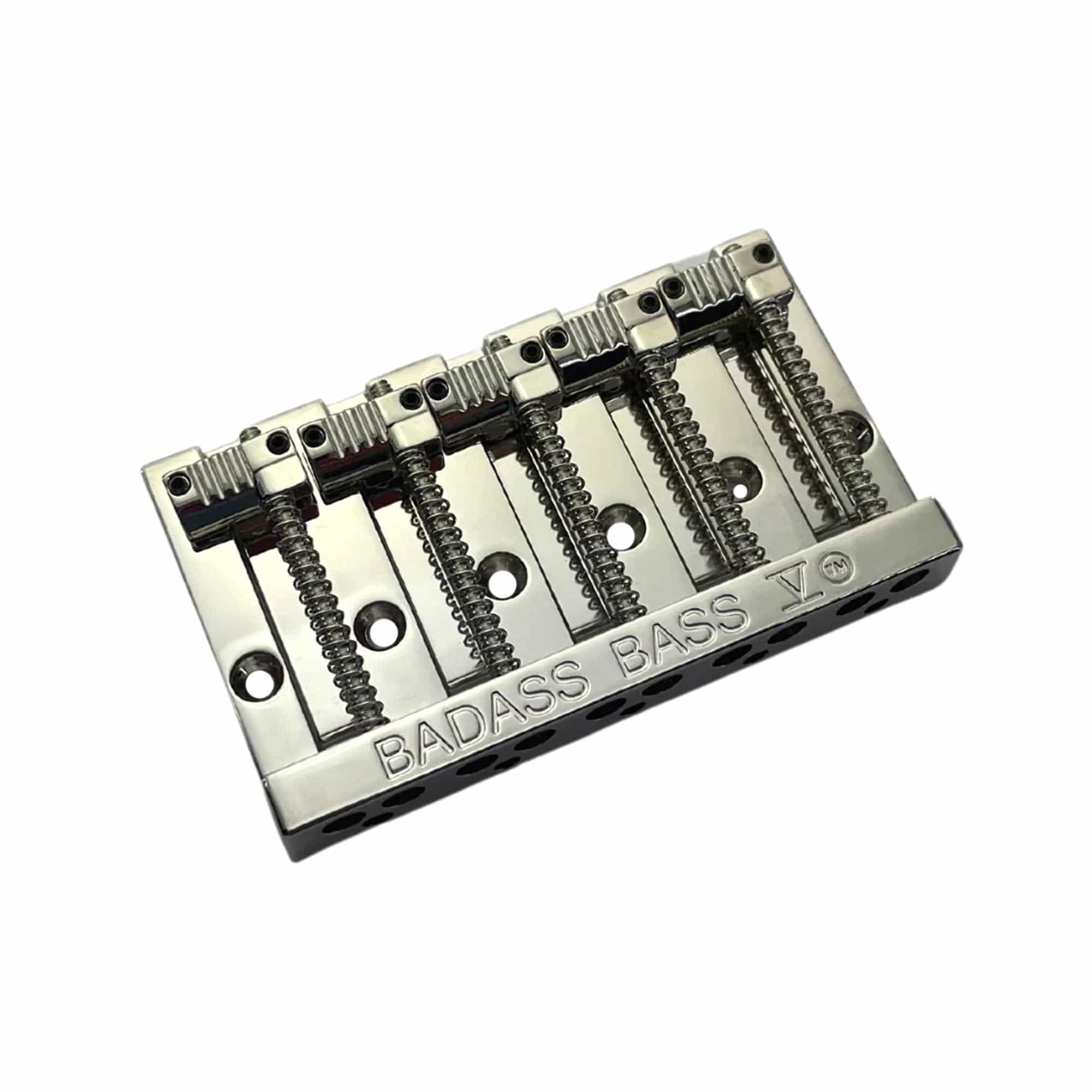 Leo Quan Badass V 5-String Bass Bridge Grooved Saddles Nickel – Chicago ...