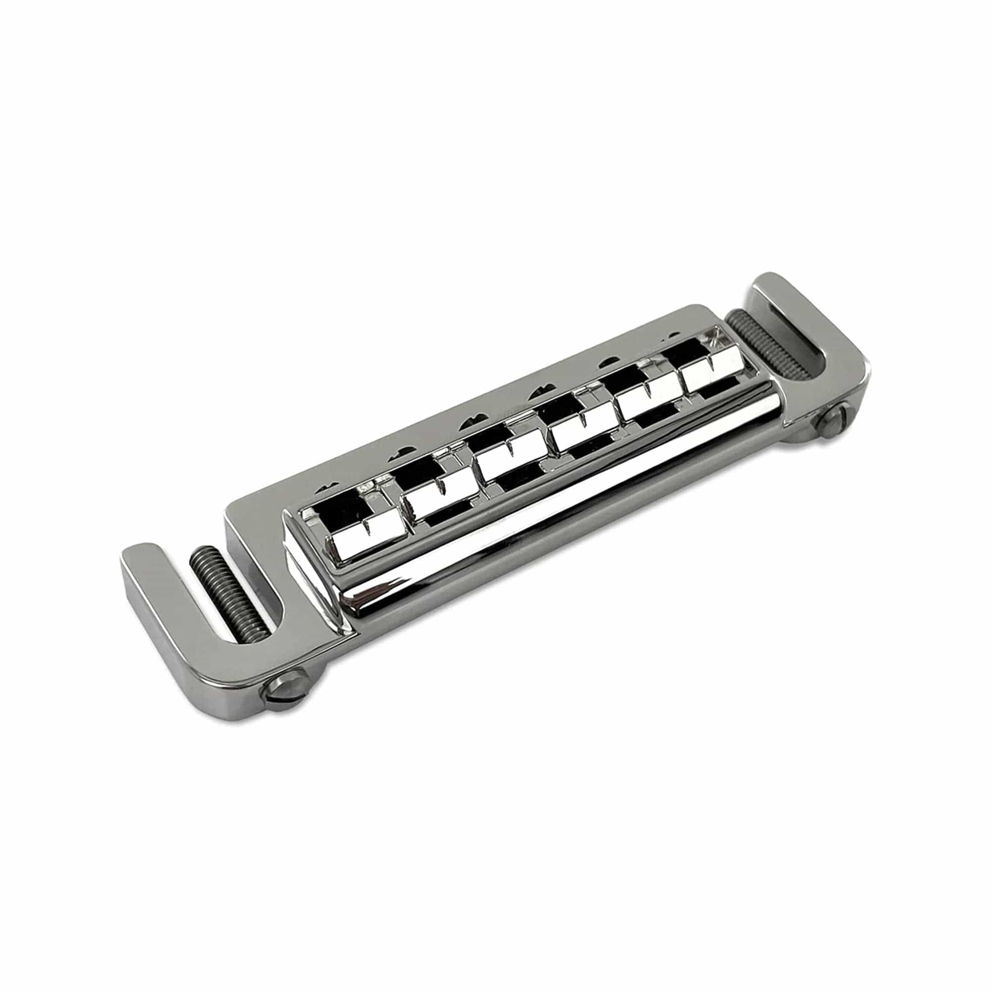Leo Quan Badass Wraparound Guitar Bridge w/SAE Locking Studs Nickel ...