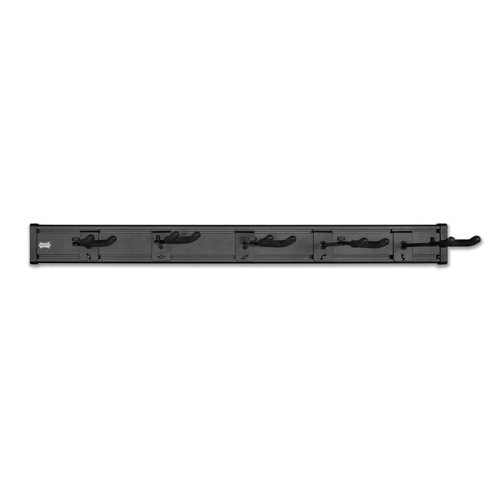 Levy's Wall Mounted 5-Space Slatwall Guitar Hanger in Black – Chicago ...