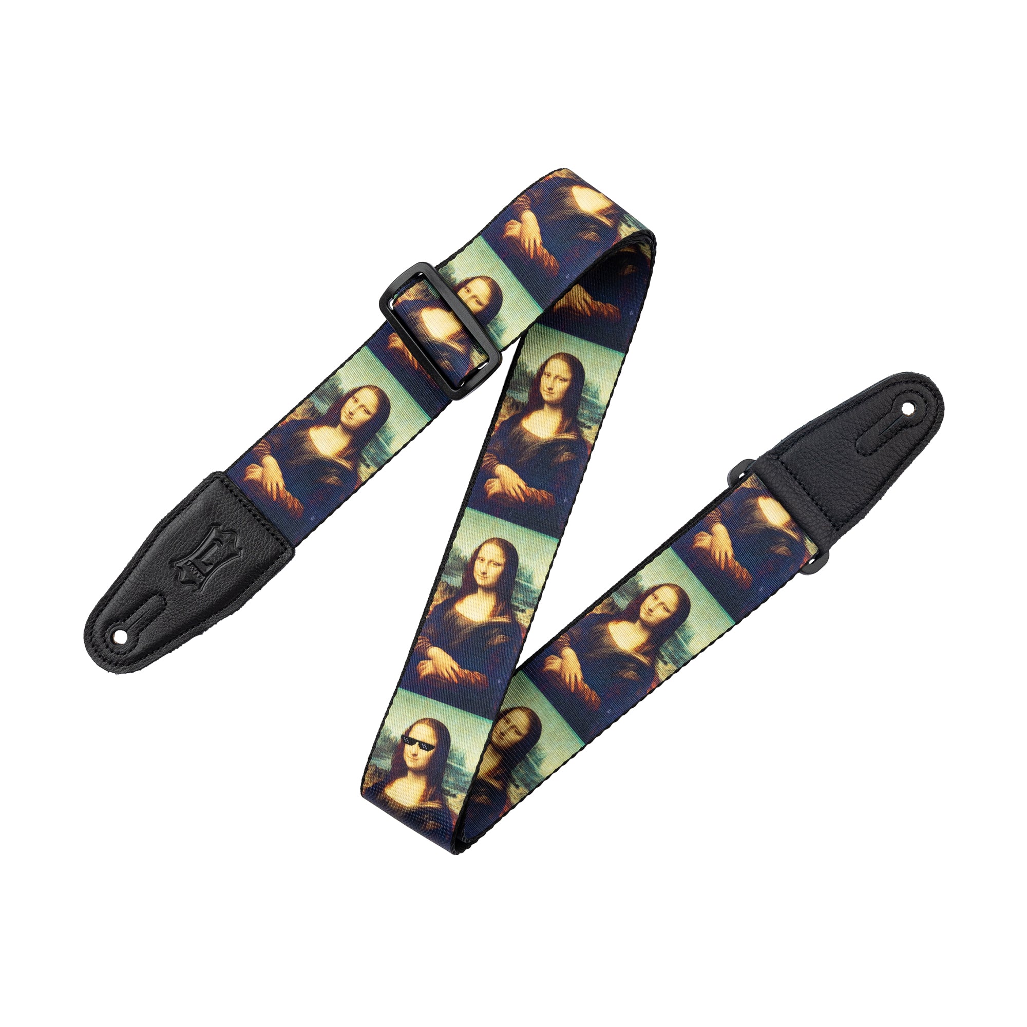 Levy's Masterpiece Series 2" Poly Strap Mona Lisa – Chicago Music Exchange