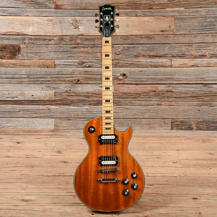 Lincoln Guitars LP Style Bolt-On Natural 1970s – Chicago Music Exchange