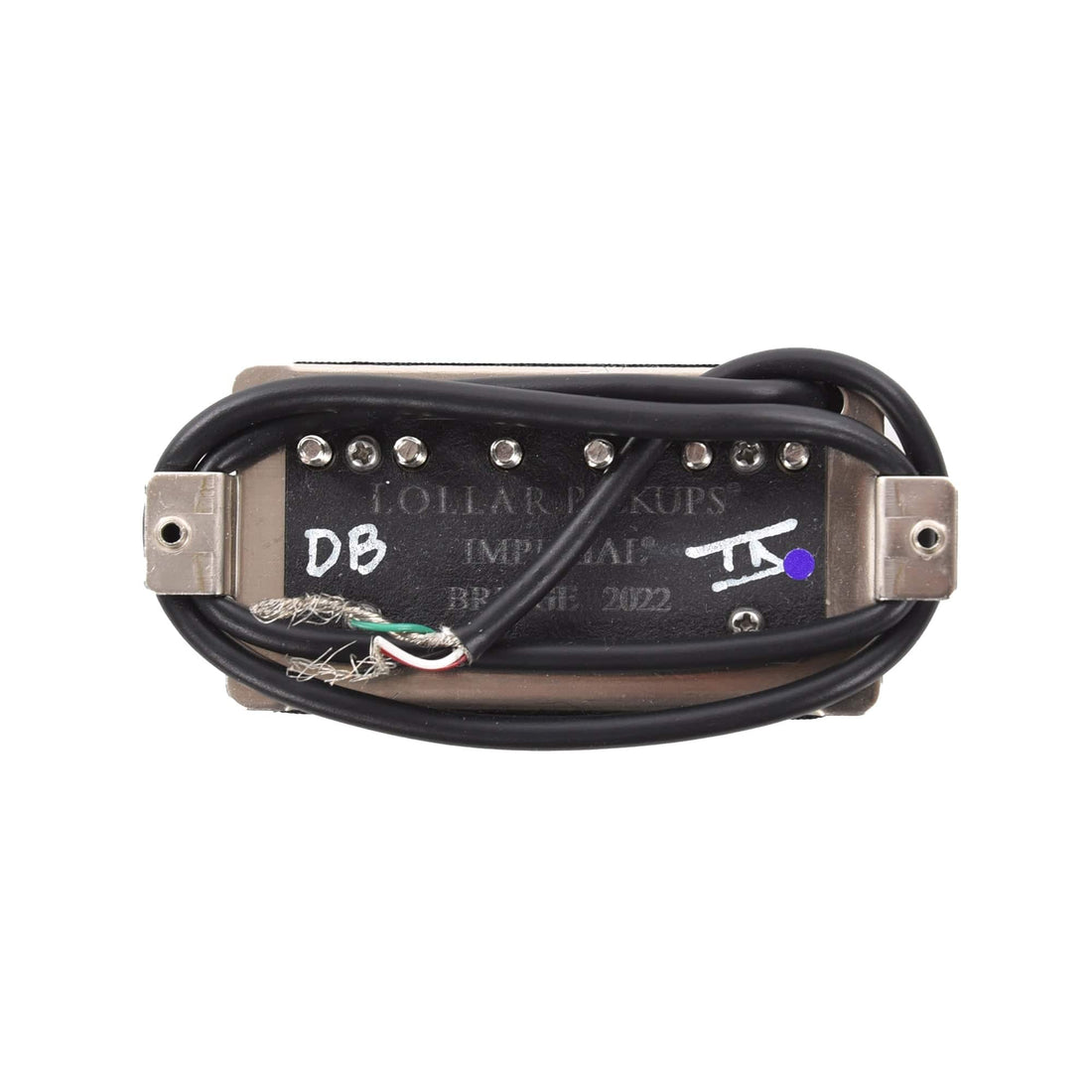 Lollar Imperial Humbucker 4-Conductor Bridge Pickup Double Black ...