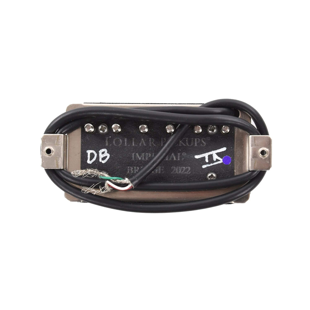 Lollar Imperial Humbucker 4-Conductor Bridge Pickup Double Black ...