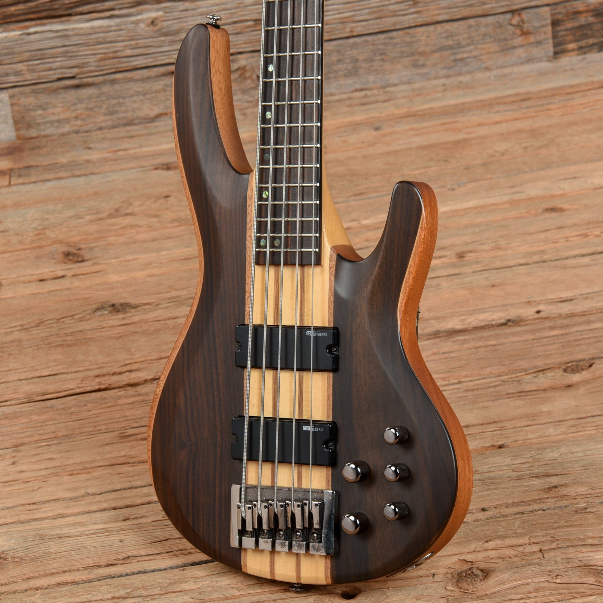 LTD B-5E Natural 2014 – Chicago Music Exchange
