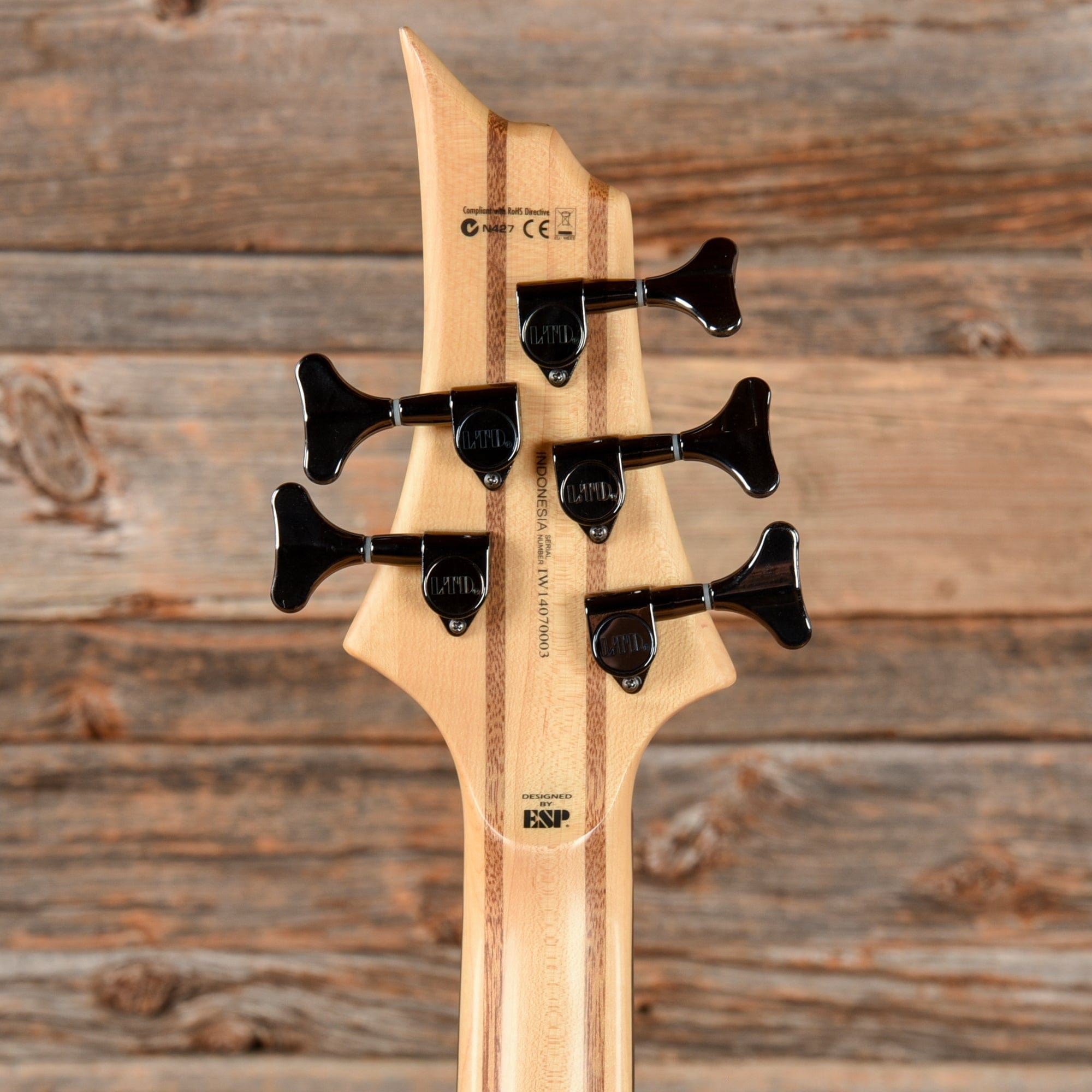 LTD B-5E Natural 2014 – Chicago Music Exchange