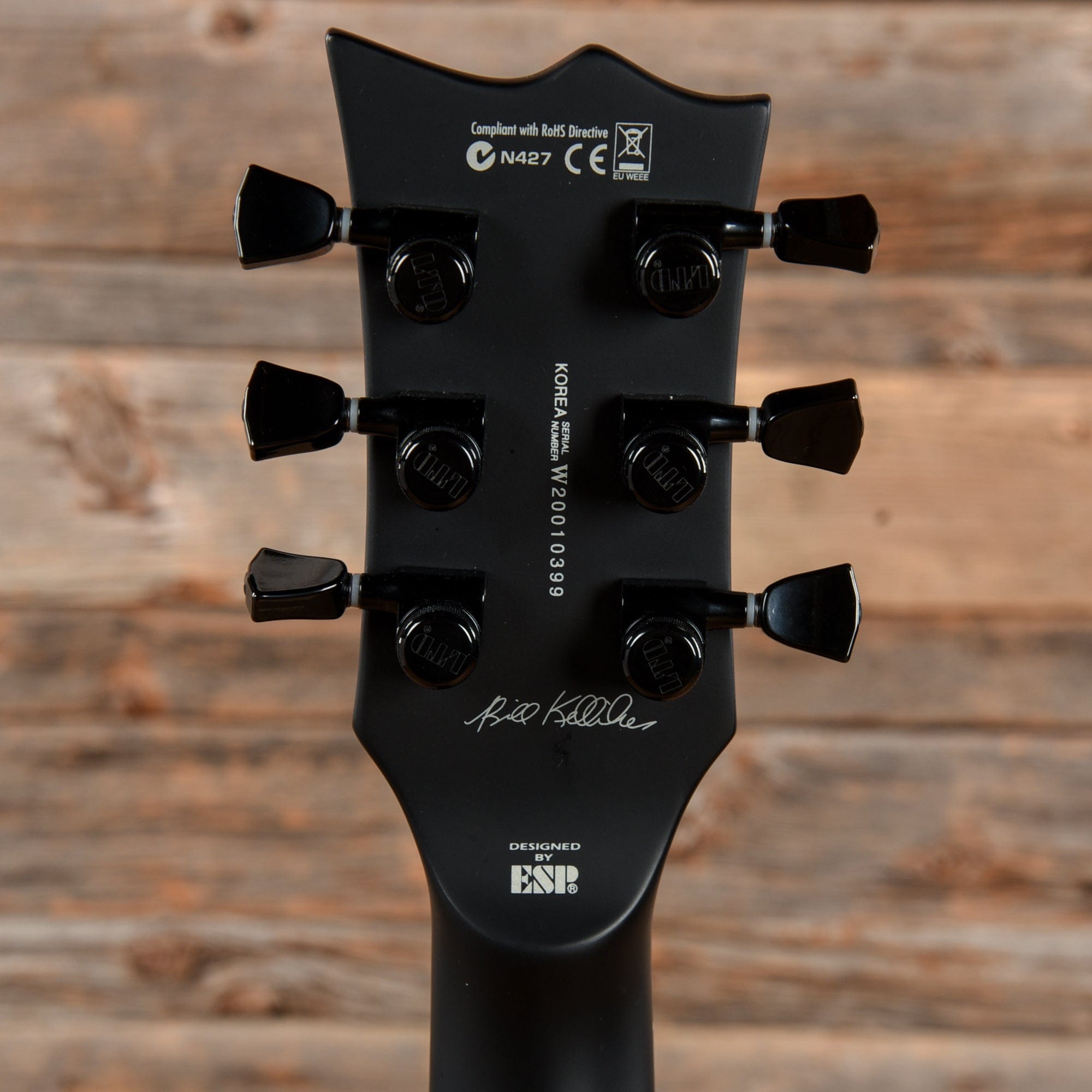 LTD BK-600 Bill Kelliher Signature Military Green Sunburst Satin 2020 ...