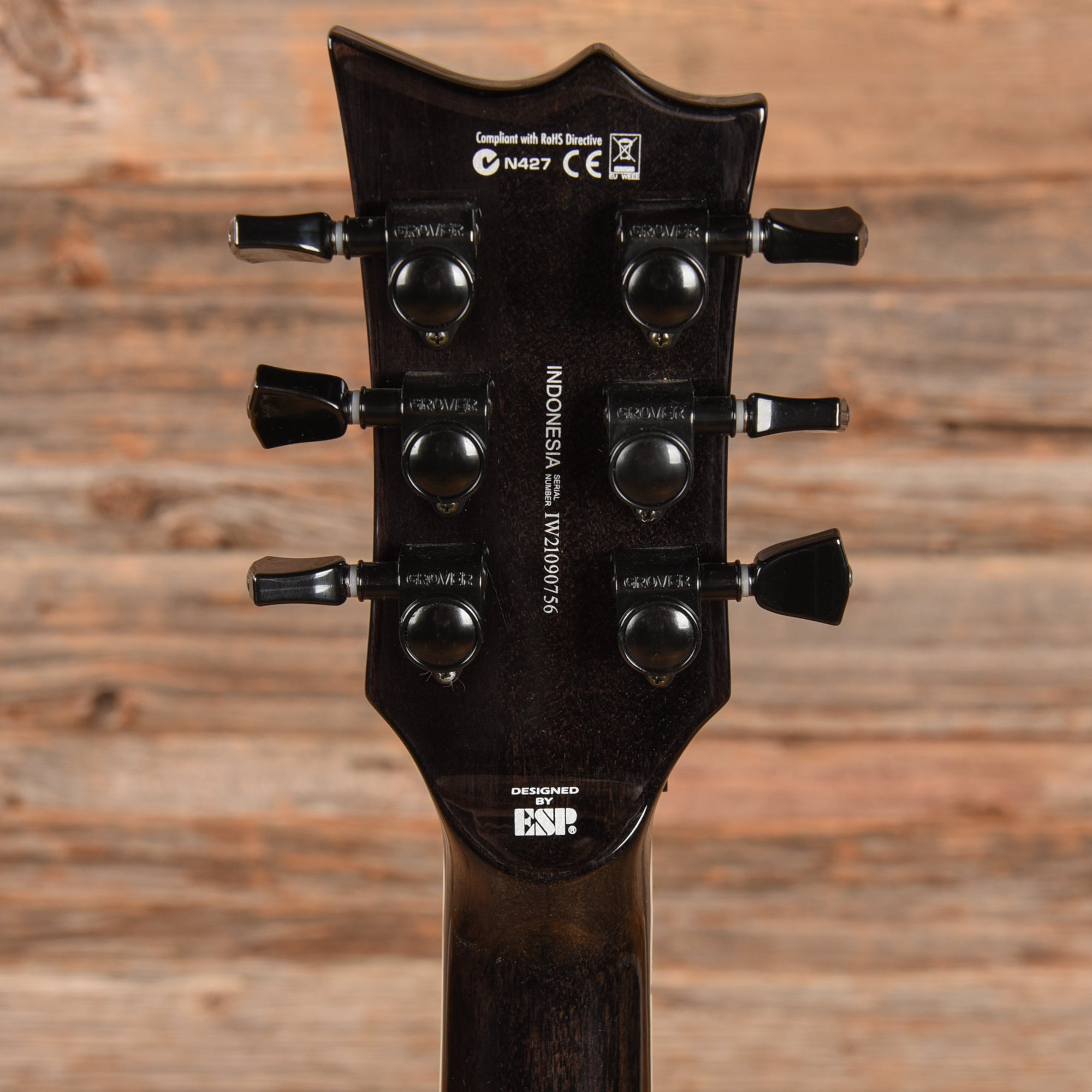 LTD Deluxe EC-1000FR See Thru Black 2021 – Chicago Music Exchange
