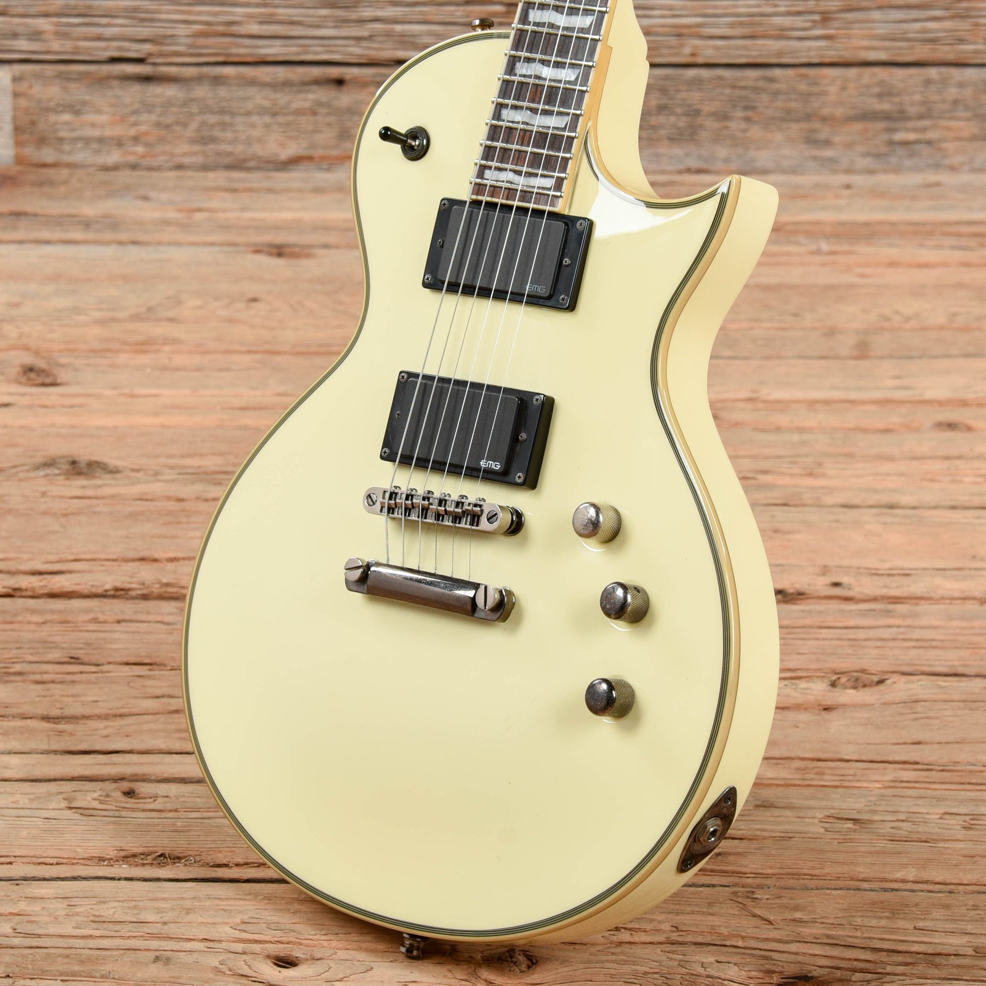 LTD EC-401 Olympic White 2009 – Chicago Music Exchange