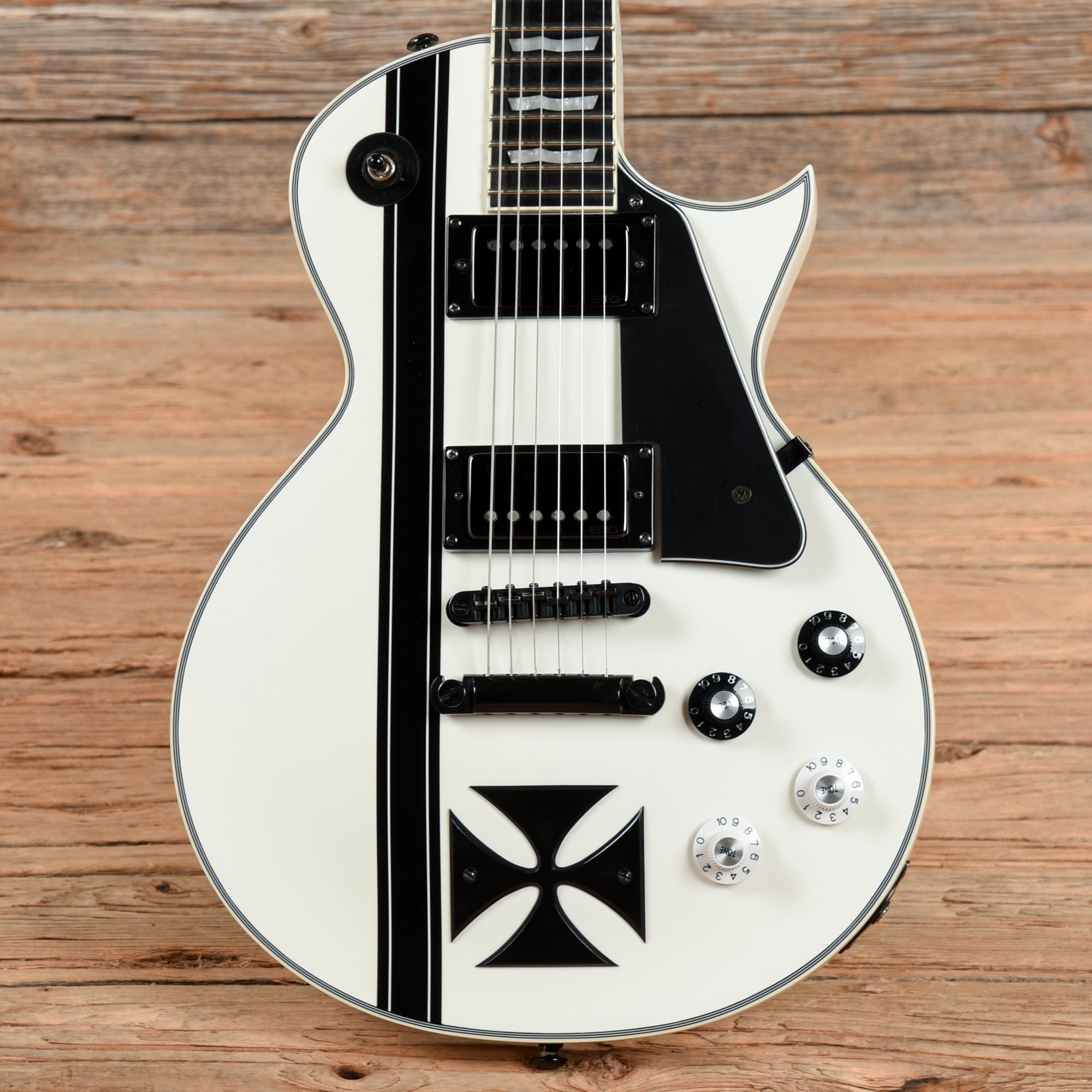 LTD Iron Cross James Hetfield Signature Snow White 2015 – Chicago Music ...
