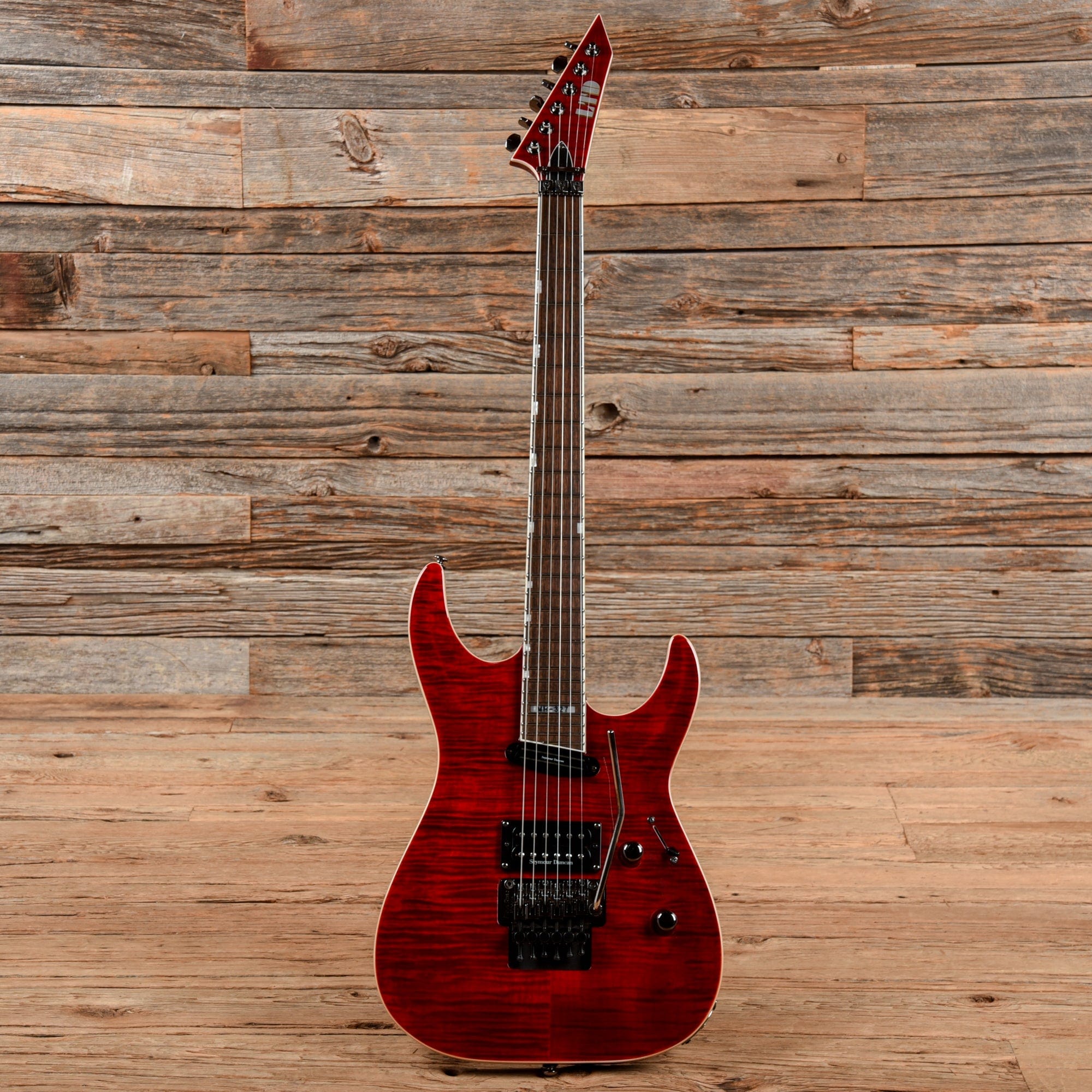LTD MH-327 Transparent Red 2010 – Chicago Music Exchange