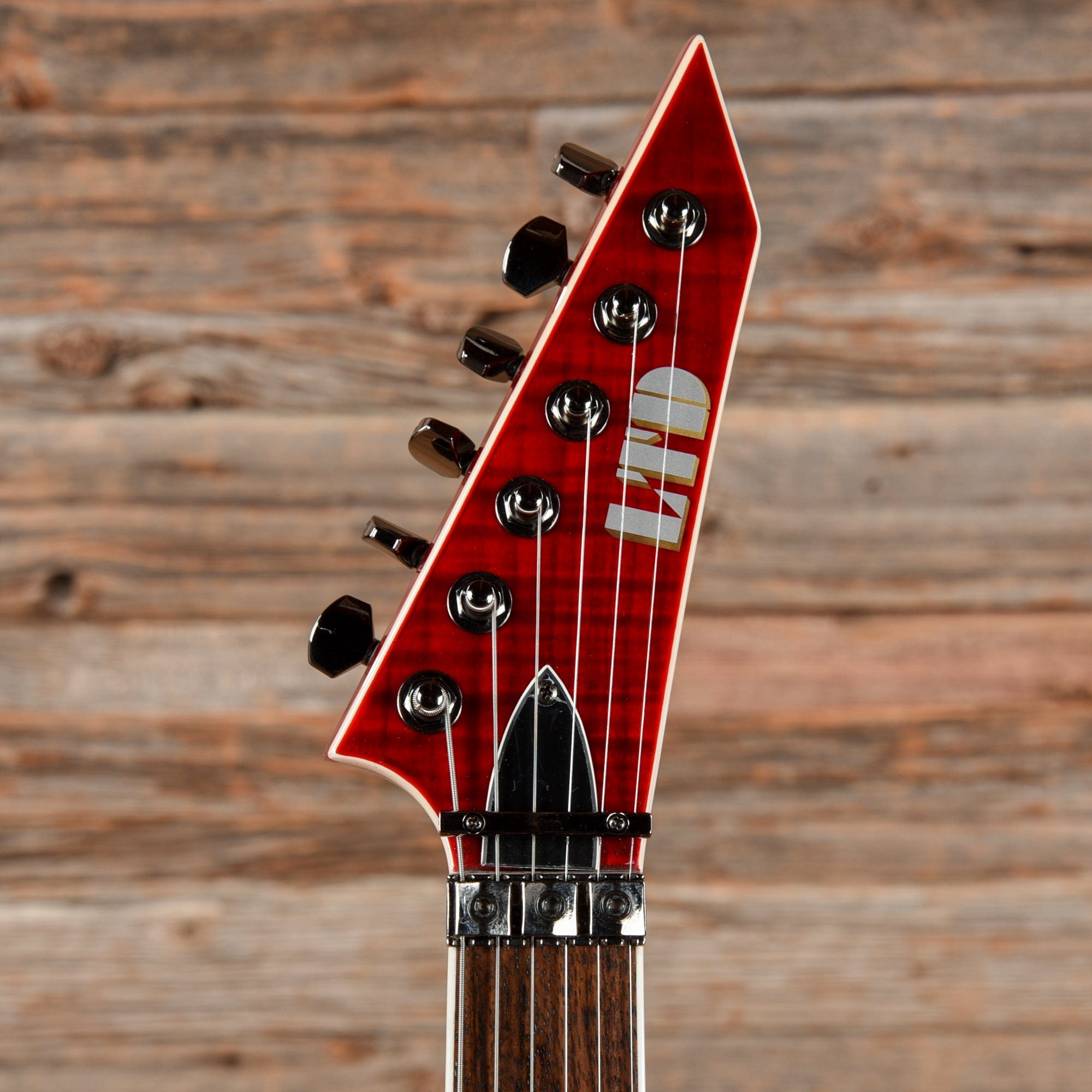 LTD MH-327 Transparent Red 2010 – Chicago Music Exchange