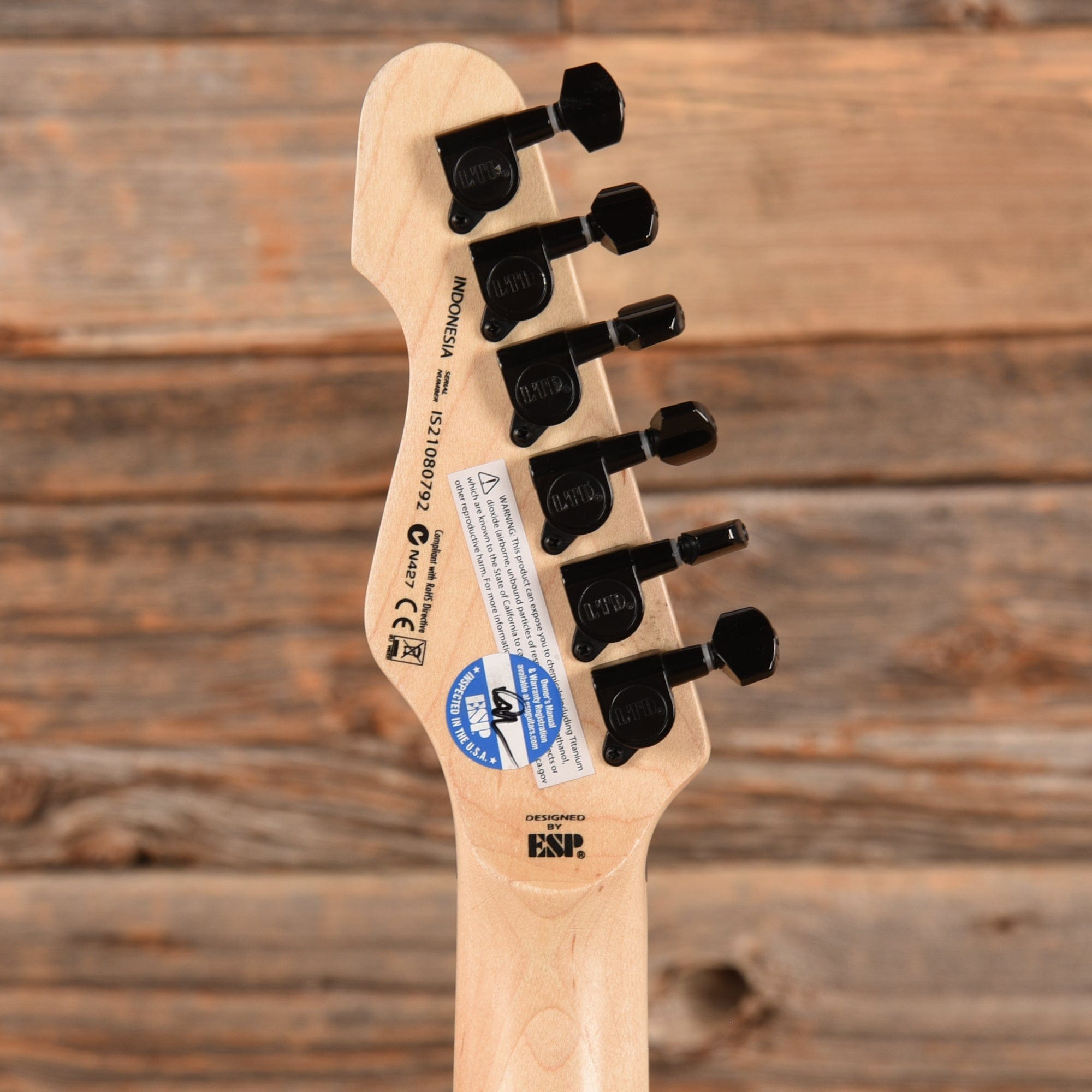 LTD SN-200 HT Charcoal Metallic Satin 2021 – Chicago Music Exchange