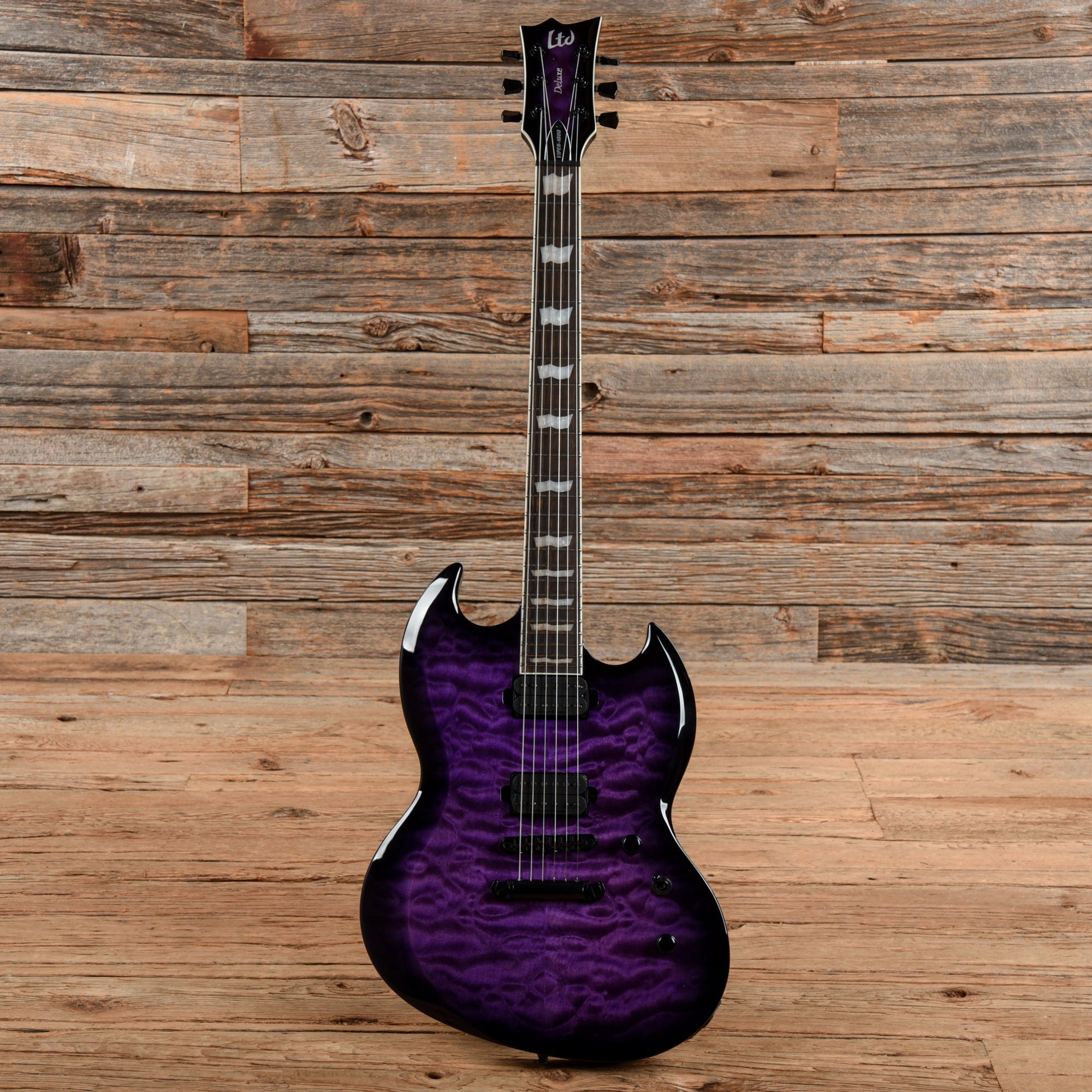 LTD Viper-1000 See Thru Purple 2021 – Chicago Music Exchange