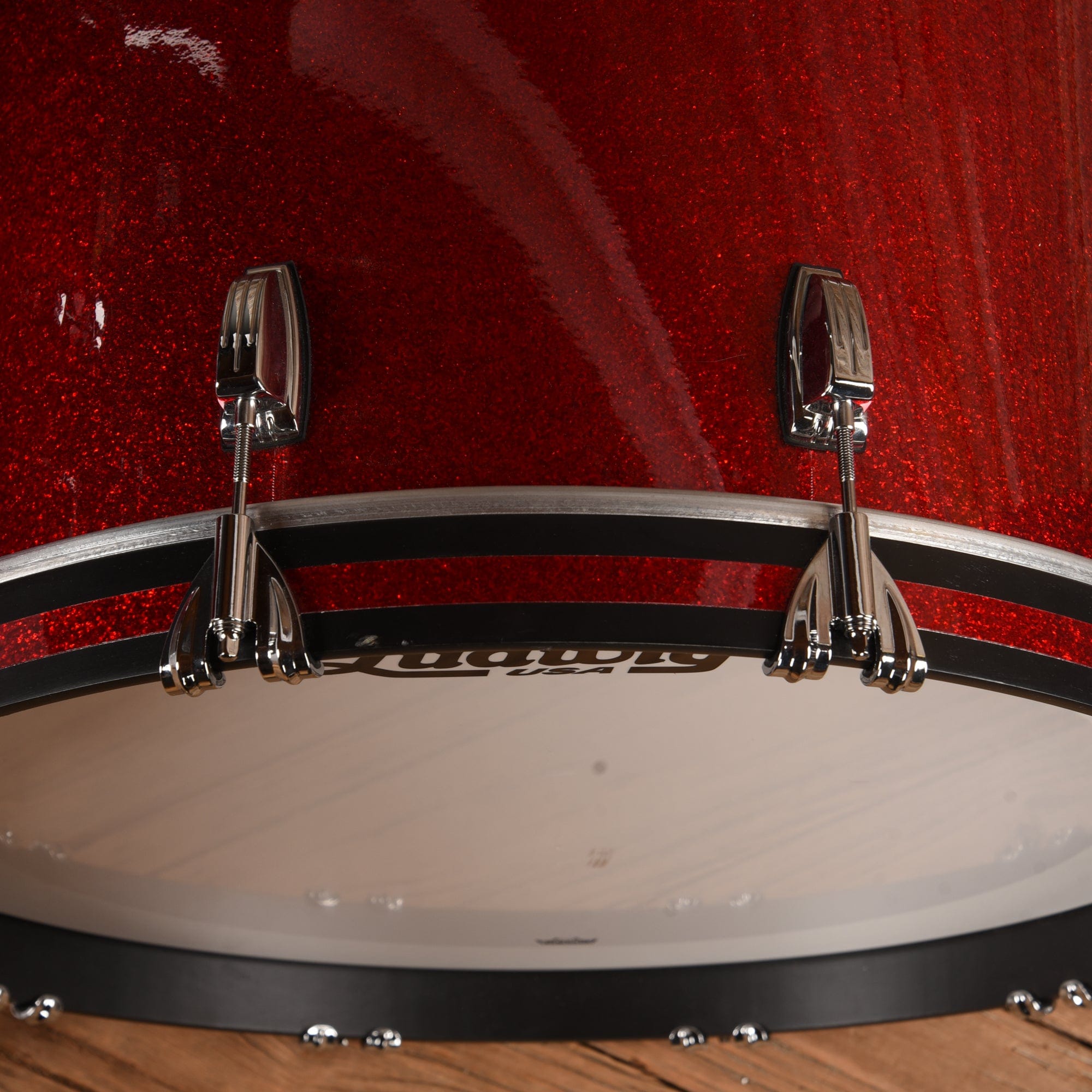 Ludwig Classic Maple Pro Beat 24 3pc. Drum Kit Red Sparkle – Chicago ...