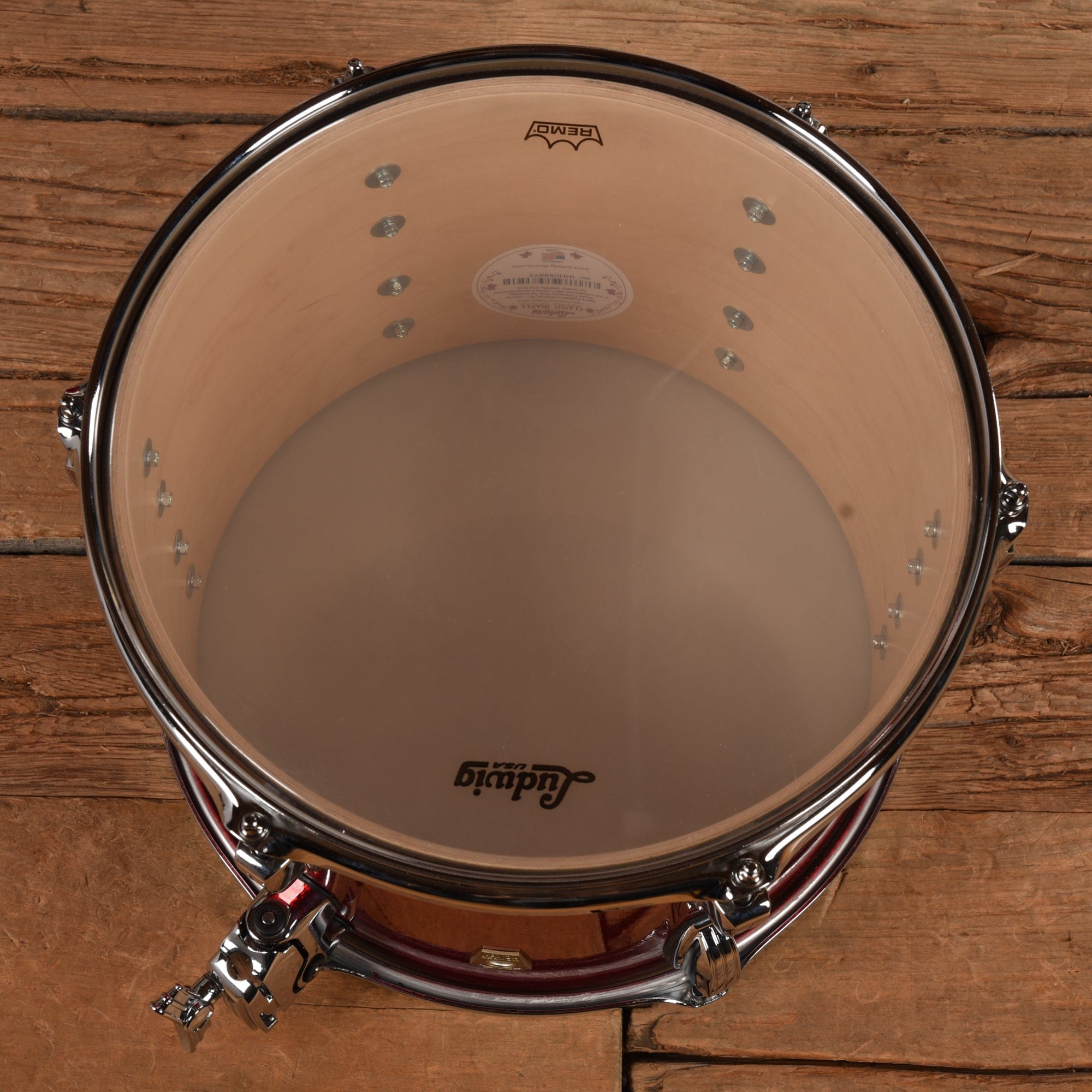 Ludwig Classic Maple Pro Beat 24 3pc. Drum Kit Red Sparkle – Chicago ...