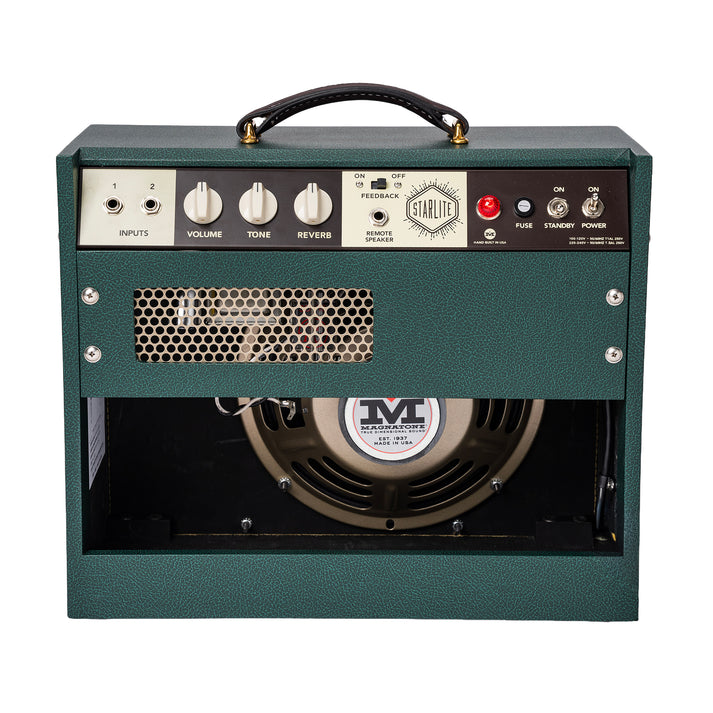 Magnatone Starlite 8w 1x10 Combo Amp w/ Reverb Green – Chicago Music ...