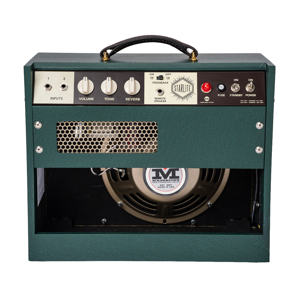 Magnatone Starlite 8w 1x10 Combo Amp w/ Reverb Green – Chicago Music ...