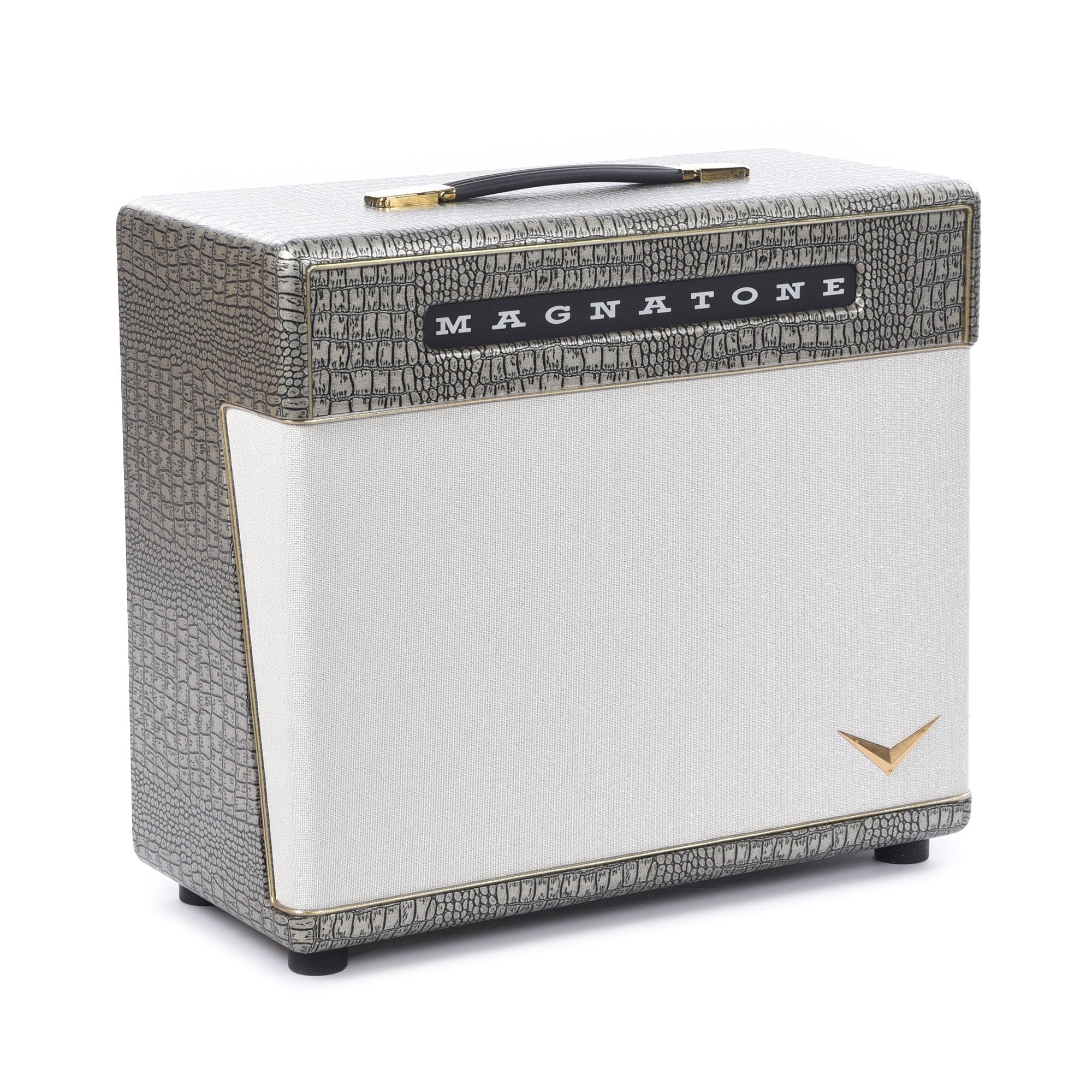 Magnatone 1x12" Super Fifteen Extension Cabinet Croc Collection Gold ...