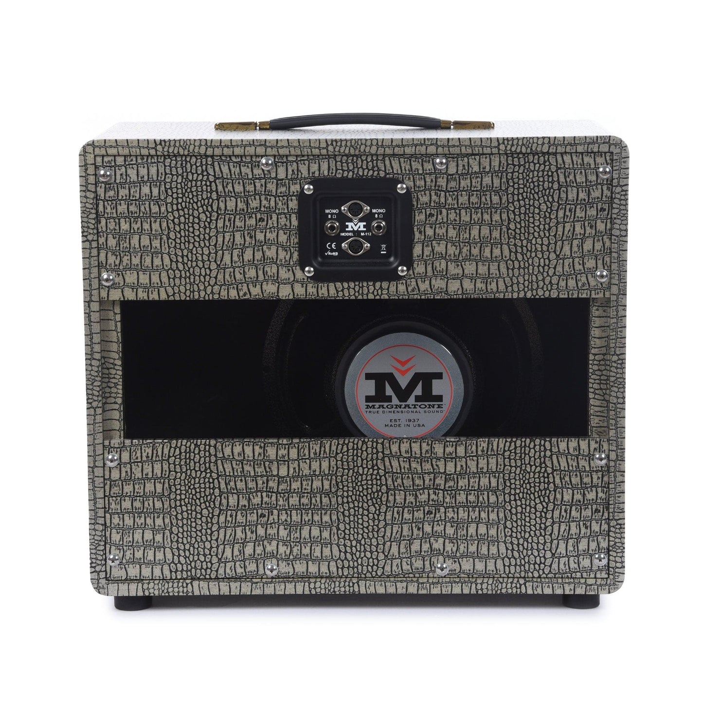 Magnatone 1x12" Super Fifteen Extension Cabinet Croc Collection Gold ...