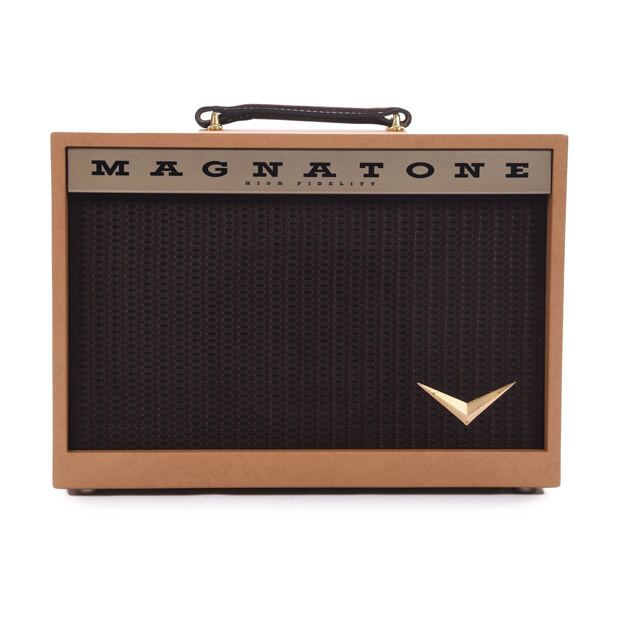 Magnatone Starlite 1x8 5W Combo Amp Camel w/ Oxblood Grill – Chicago ...