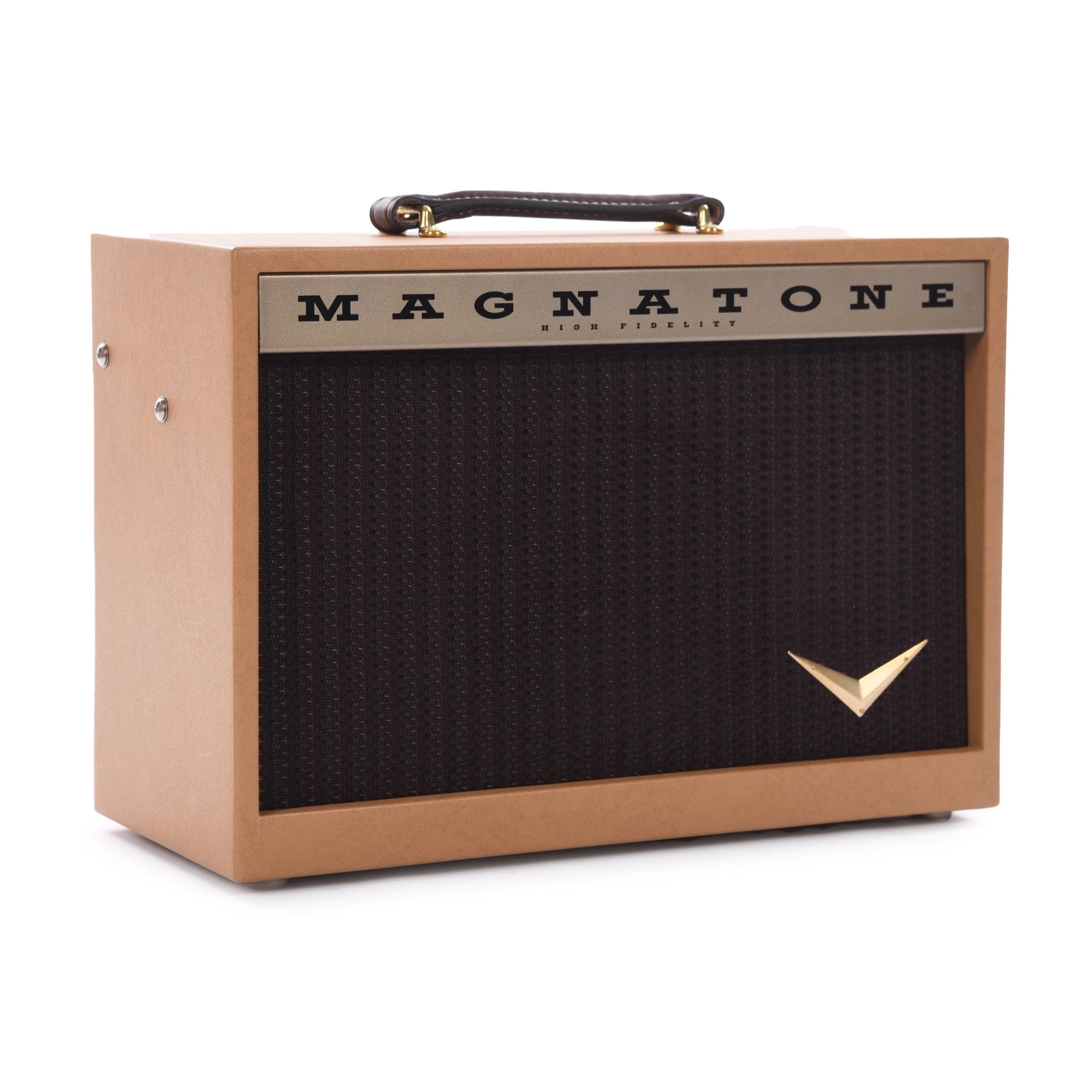 Magnatone Starlite 1x8 5W Combo Amp Camel w/ Oxblood Grill – Chicago ...