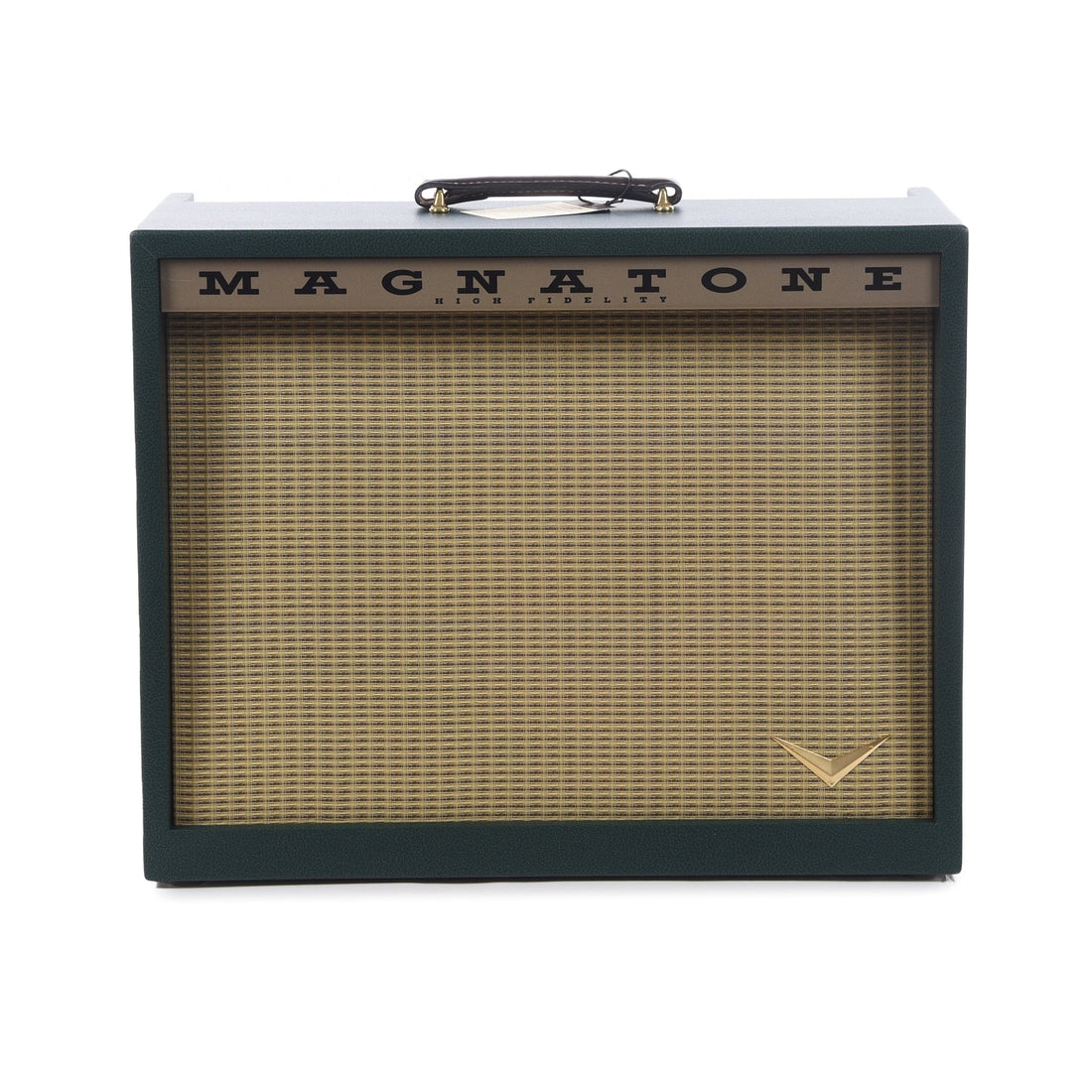 Magnatone Varsity Reverb 15W 1x12 Combo Amp Dark Green – Chicago Music ...