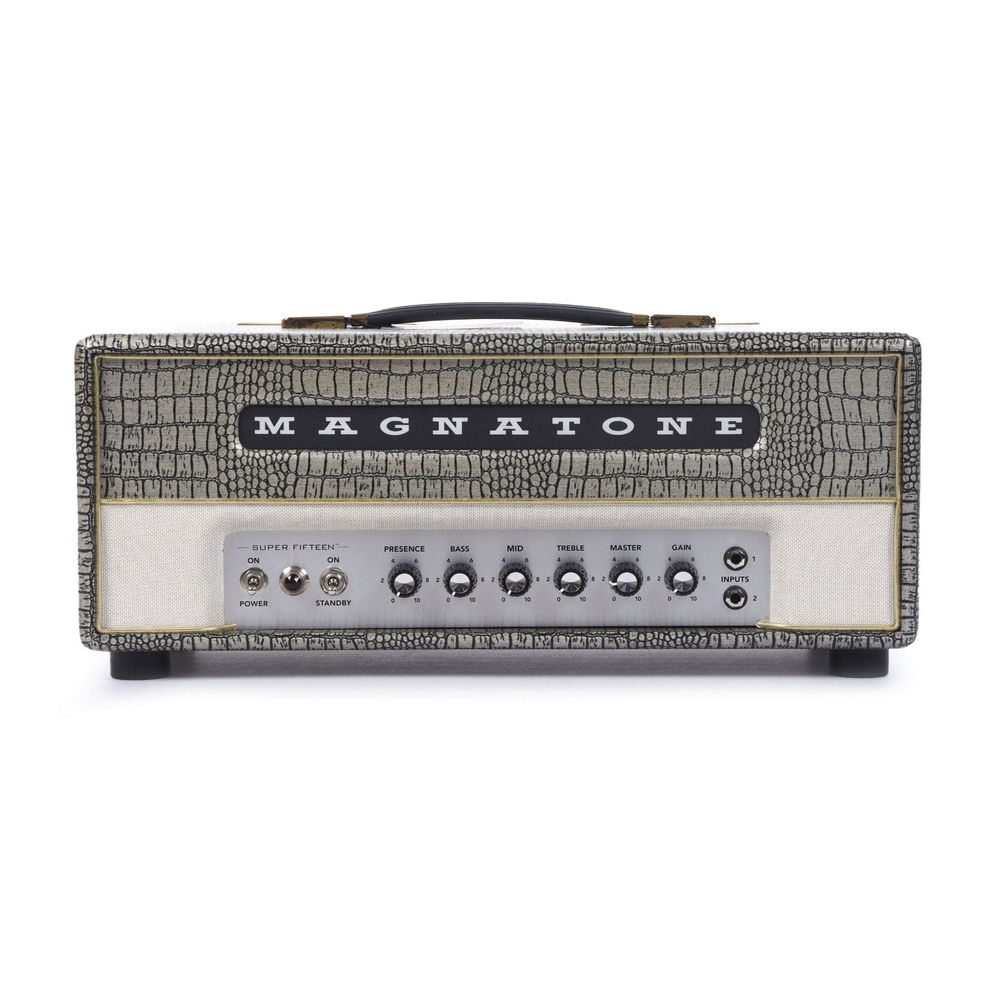 Magnatone Super Fifteen 15w Head Croc Collection Gold – Chicago Music ...