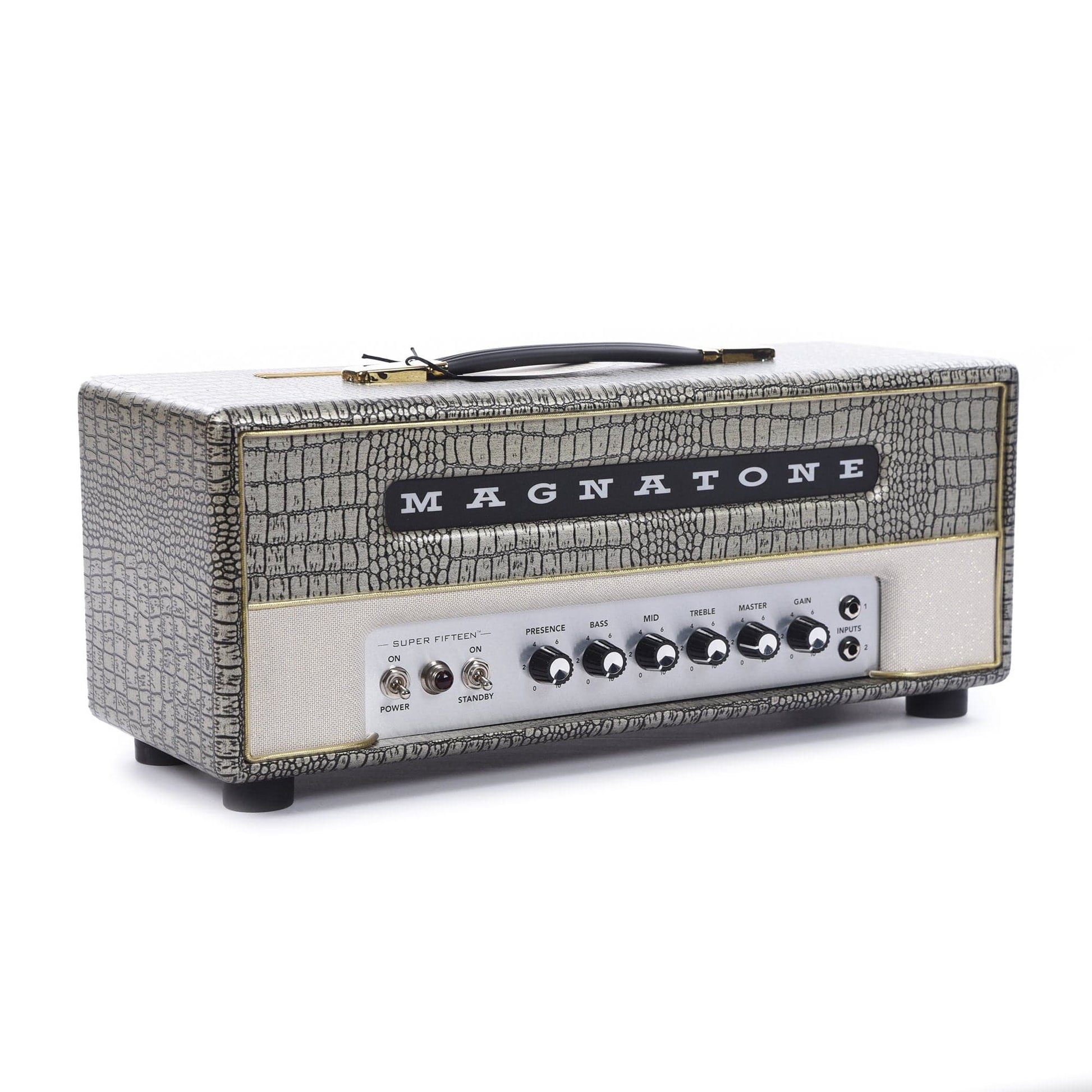 Magnatone Super Fifteen 15w Head Croc Collection Gold – Chicago Music ...