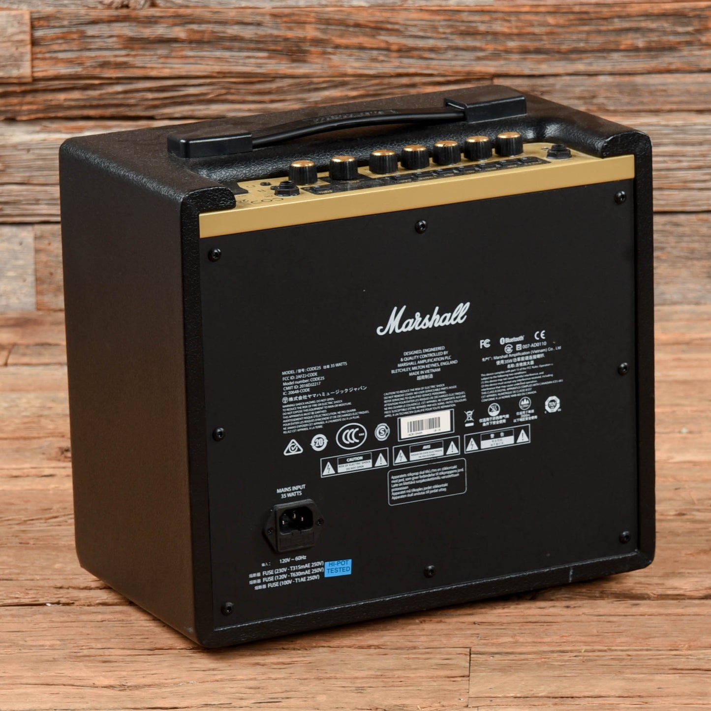 Marshall Code CODE25 25-Watt 1x10" Digital Modeling Guitar Combo ...