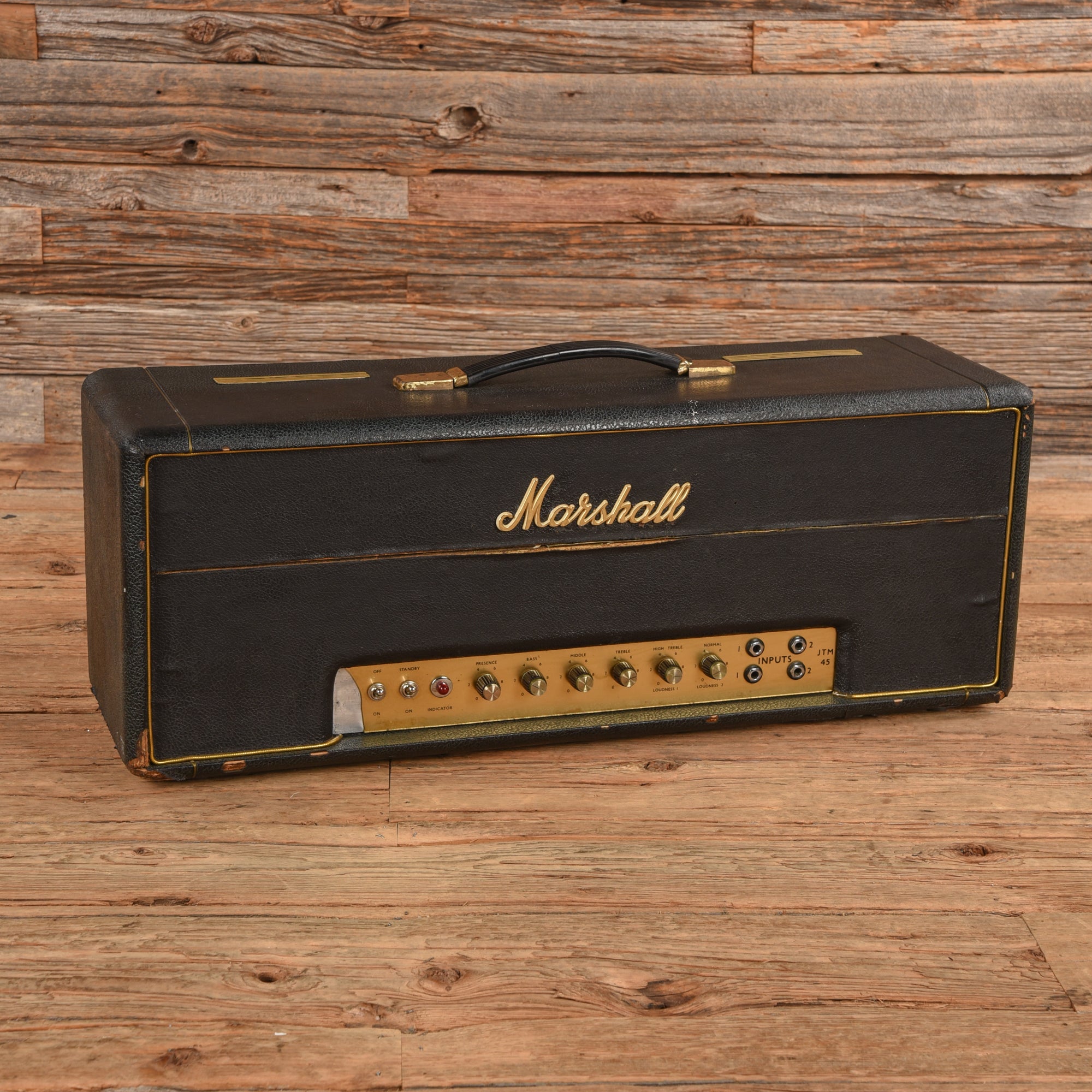 Marshall 1966 JTM-45 100 Watt Head - Dave Amato of REO Speedwagon ...