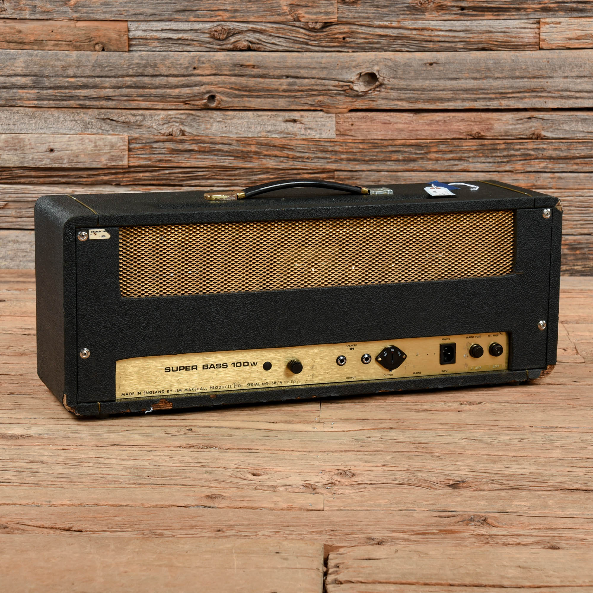 Marshall 1992 Super Bass Back 1971 – Chicago Music Exchange