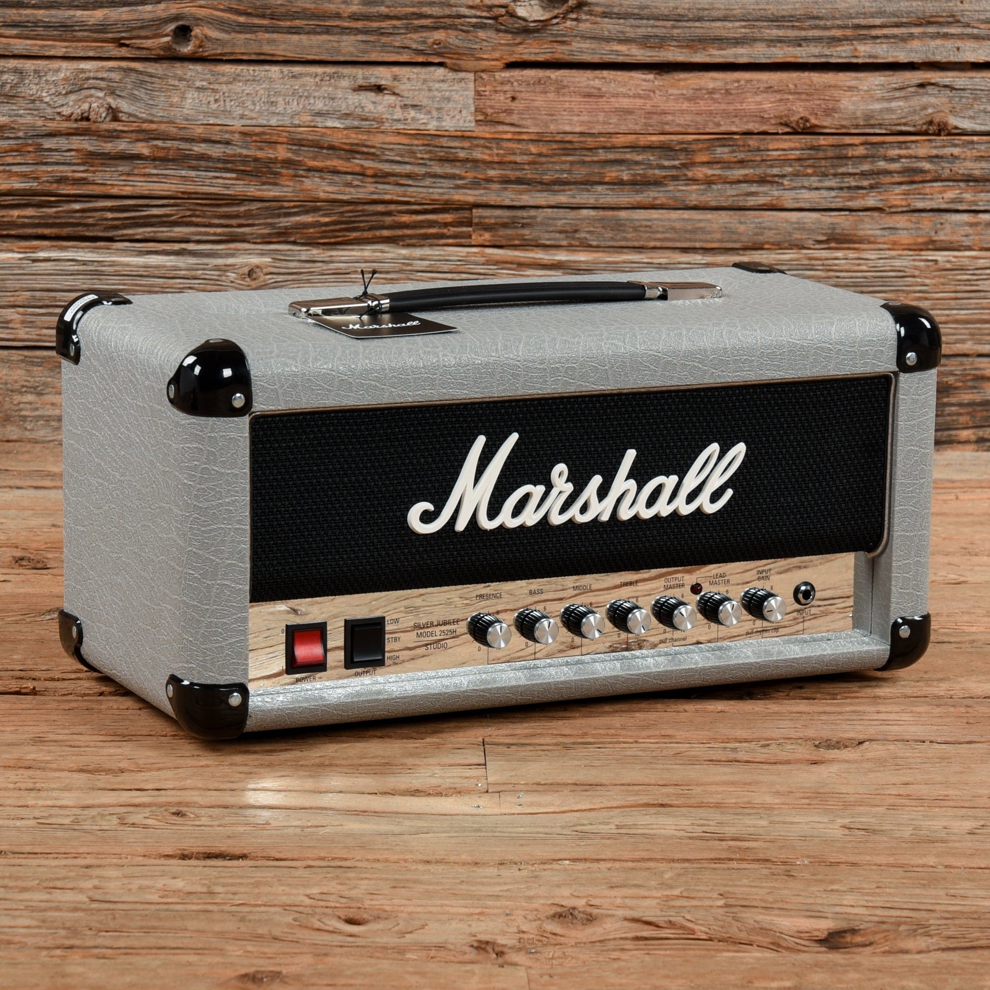 Marshall Studio Jubilee 2525H Silver Jubilee 20-Watt Guitar Amp Head 2 ...