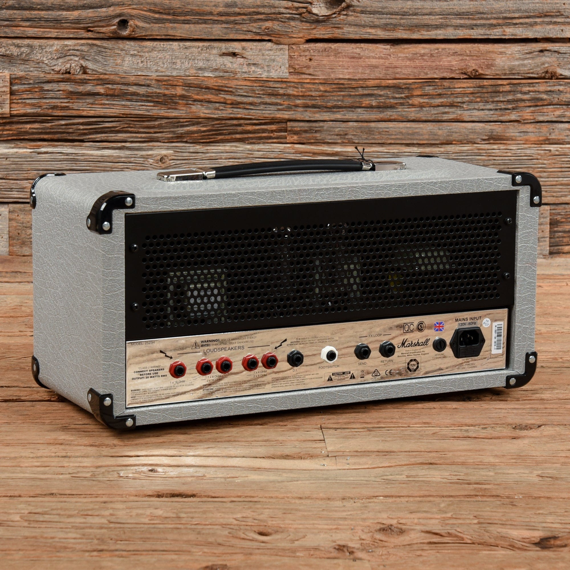 Marshall Studio Jubilee 2525H Silver Jubilee 20-Watt Guitar Amp Head 2 ...