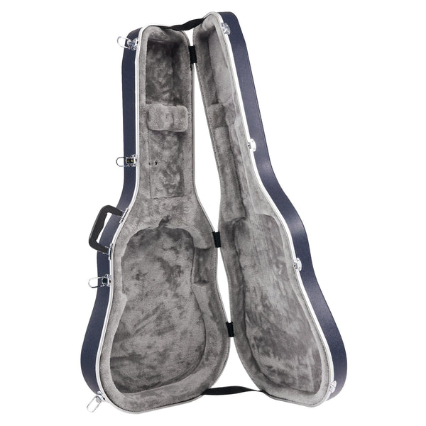 Martin D-14F 640 Style Dreadnought Case Navy Blue with Silver Interior ...