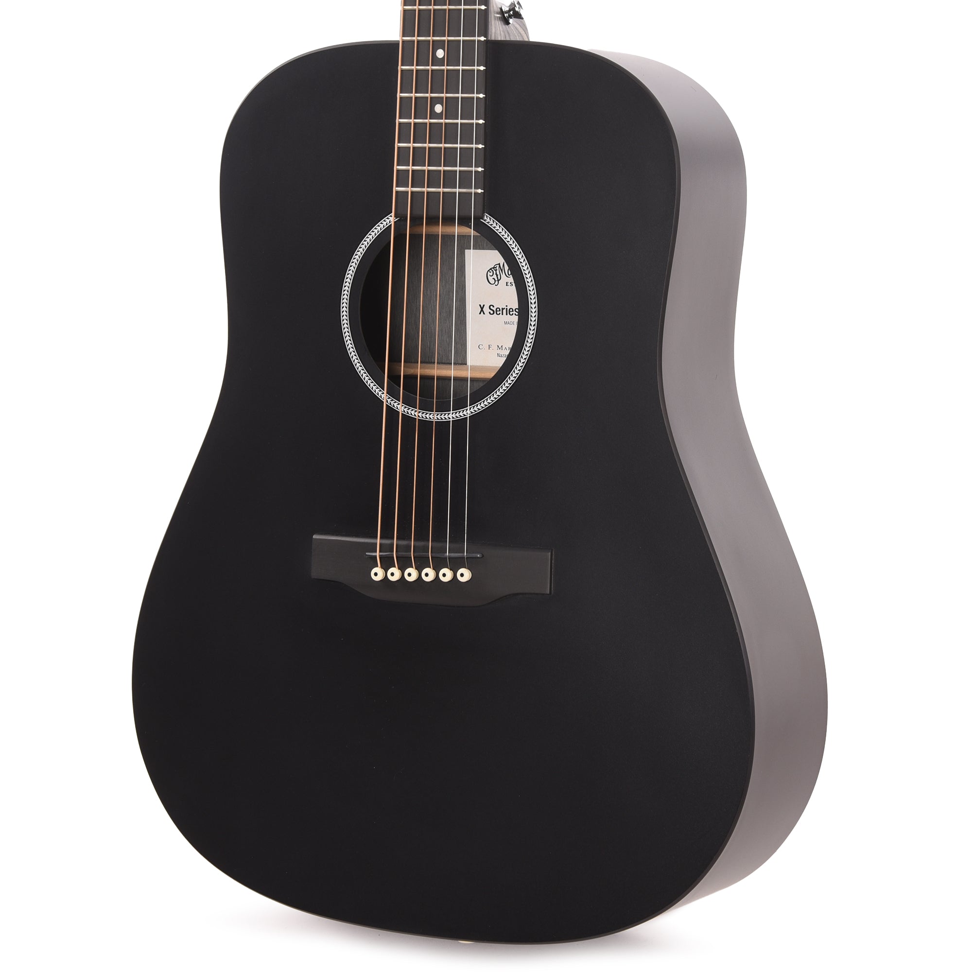 Martin D-X1 Black HPL Black – Chicago Music Exchange