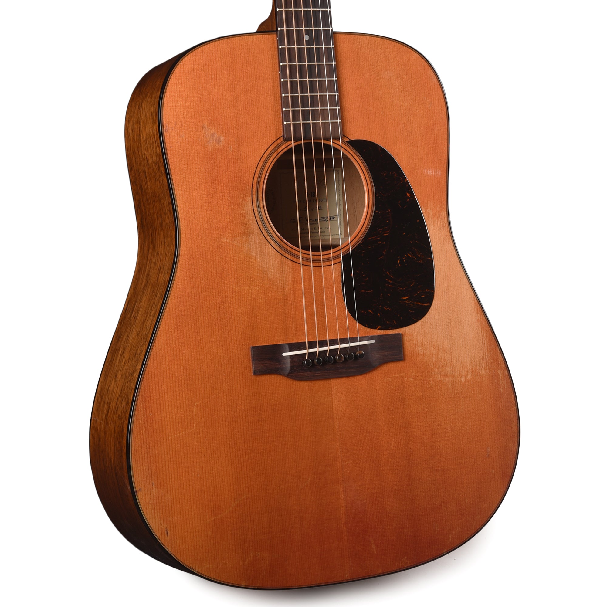 Martin Limited Edition CFM IV 70th D-18 1955 Natural Reclaimed Spruce ...