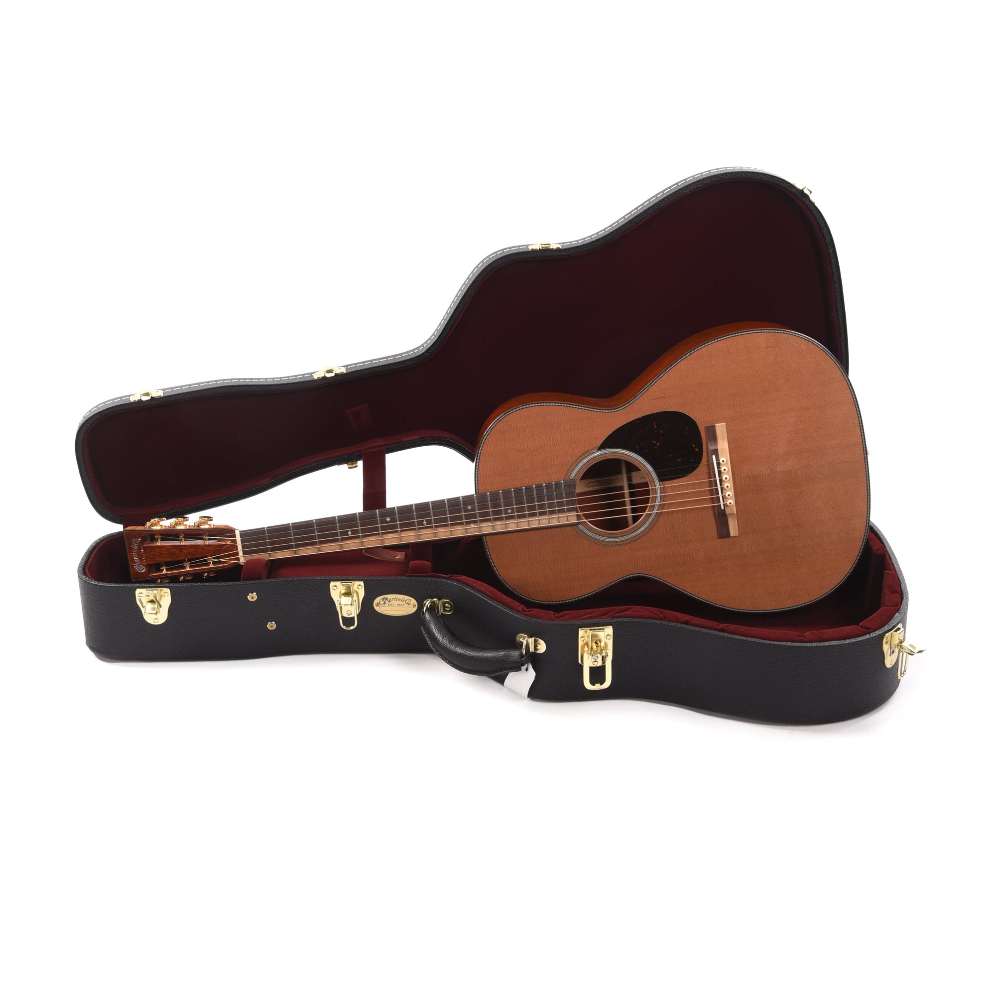 Martin Custom Shop 000-12F Western Red Cedar/African Padauk Natural ...