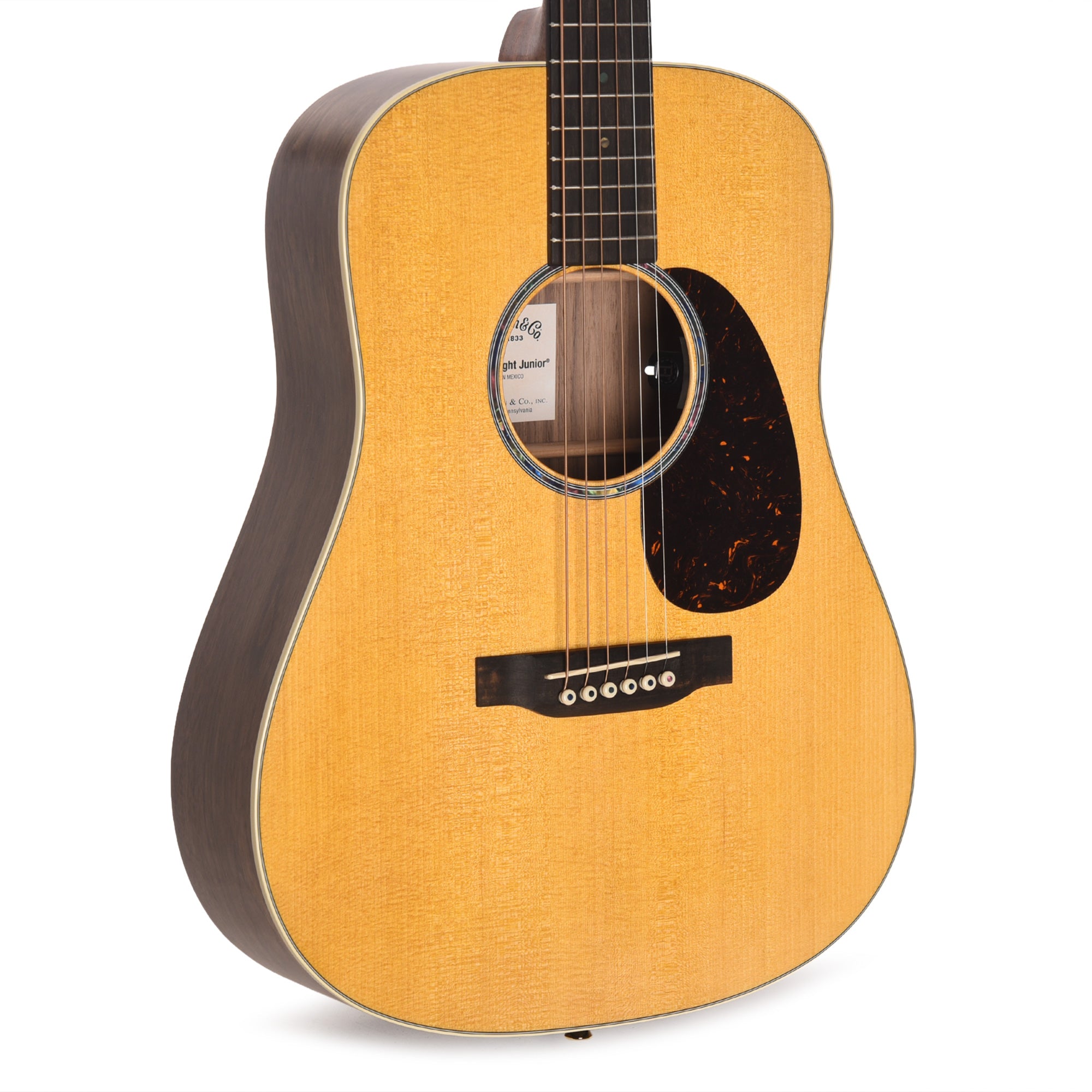 Martin Junior Series D Jr E Sat Spruce/Black Walnut – Chicago Music ...