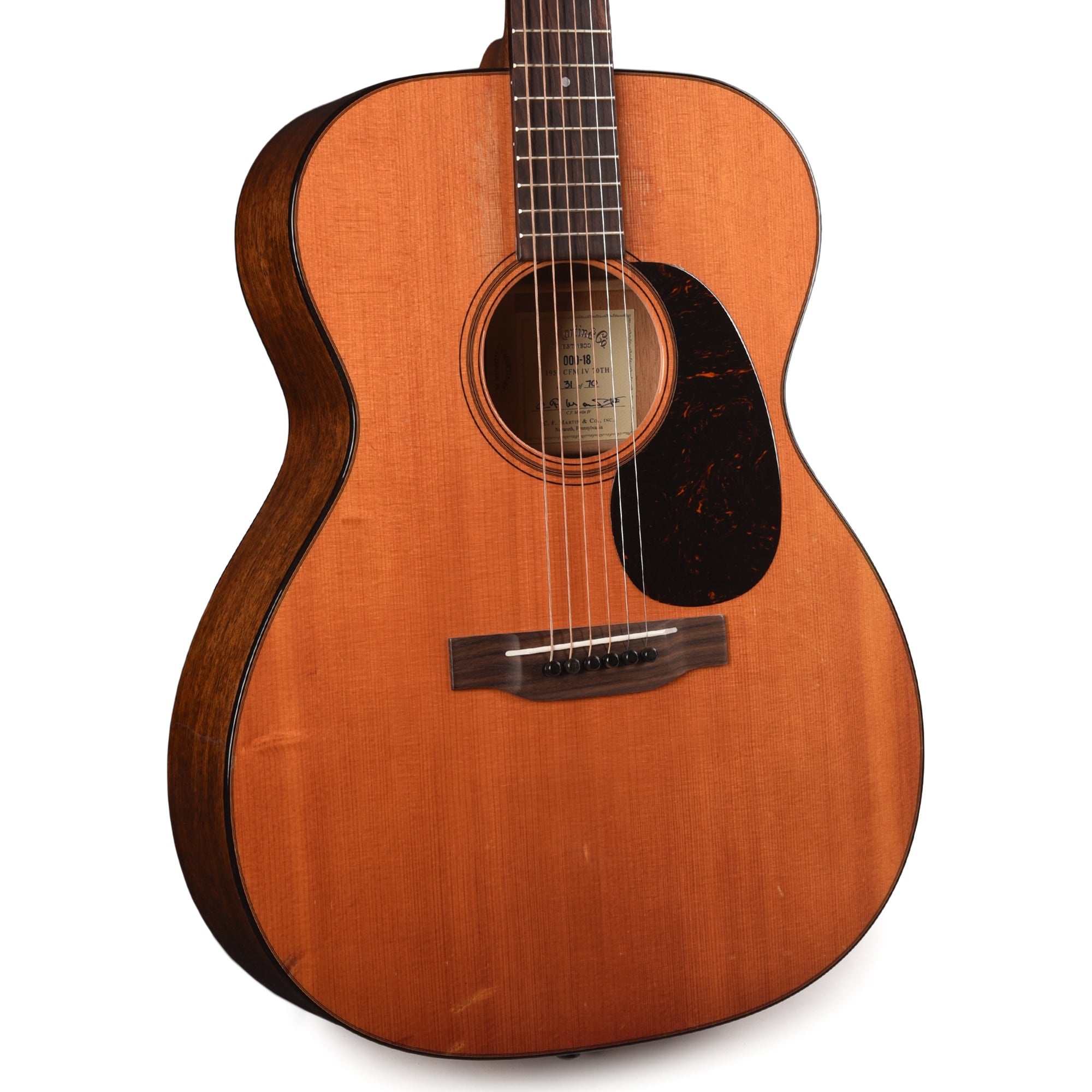 Martin Limited Edition CFM IV 70th 000-18 1955 Natural Reclaimed Spruc ...