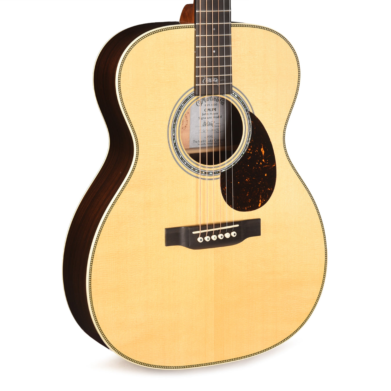 Martin OMJM John Mayer Signature Engelmann Spruce/Rosewood Antique Ton ...