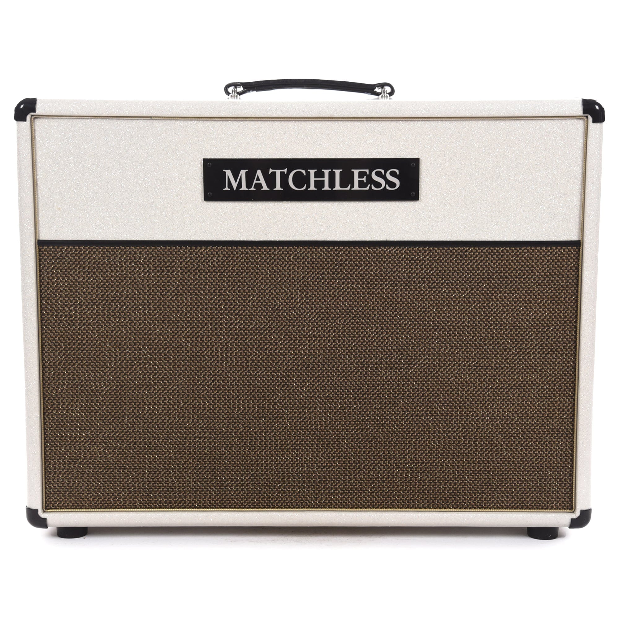 Matchless ESD212 60W 4ohm 2x12" Open Back Cabinet Sparkle Cream w/ Gol – Chicago Music Exchange