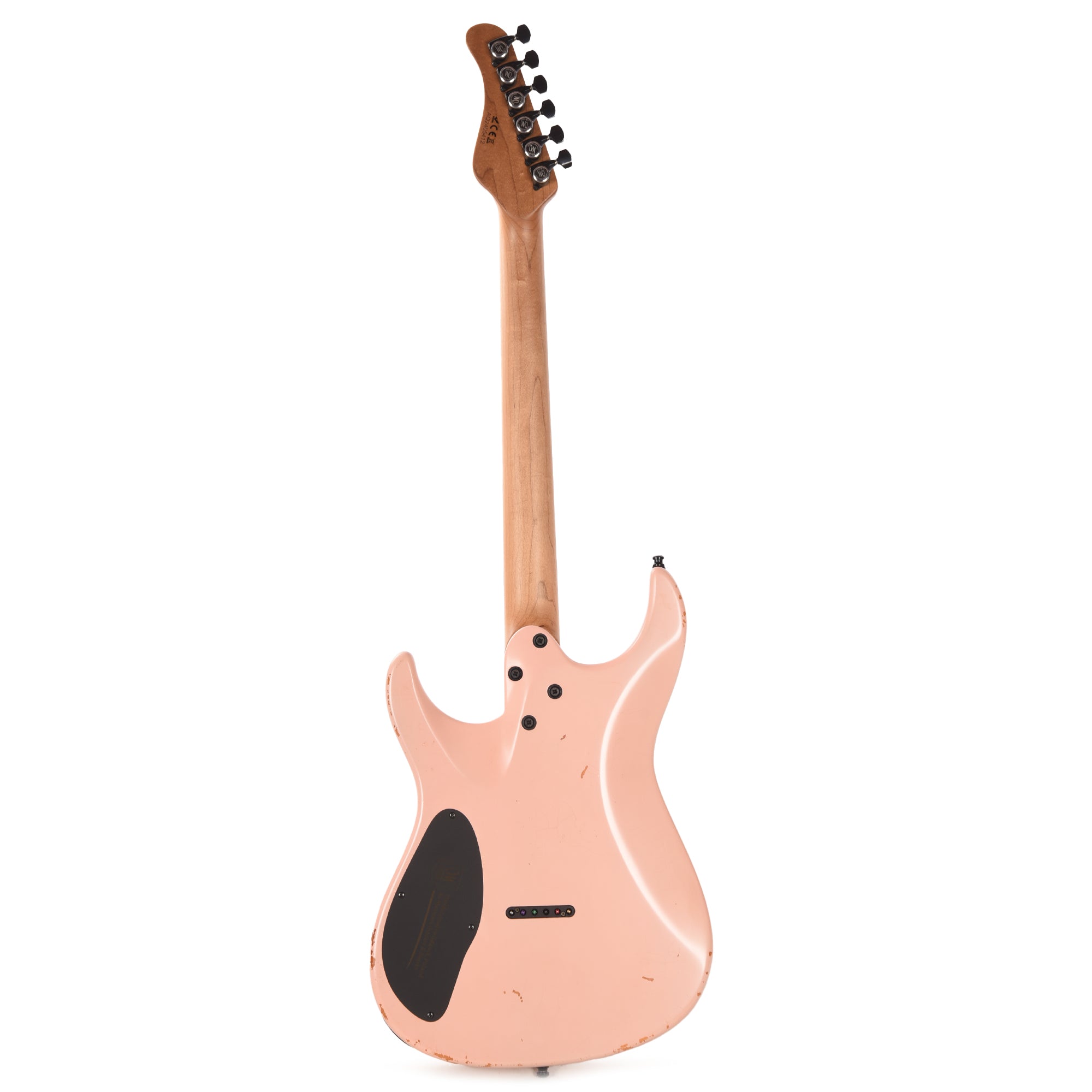 Mayones Aquila 6 Alder Aged Monolith Shell Pink – Chicago Music Exchange
