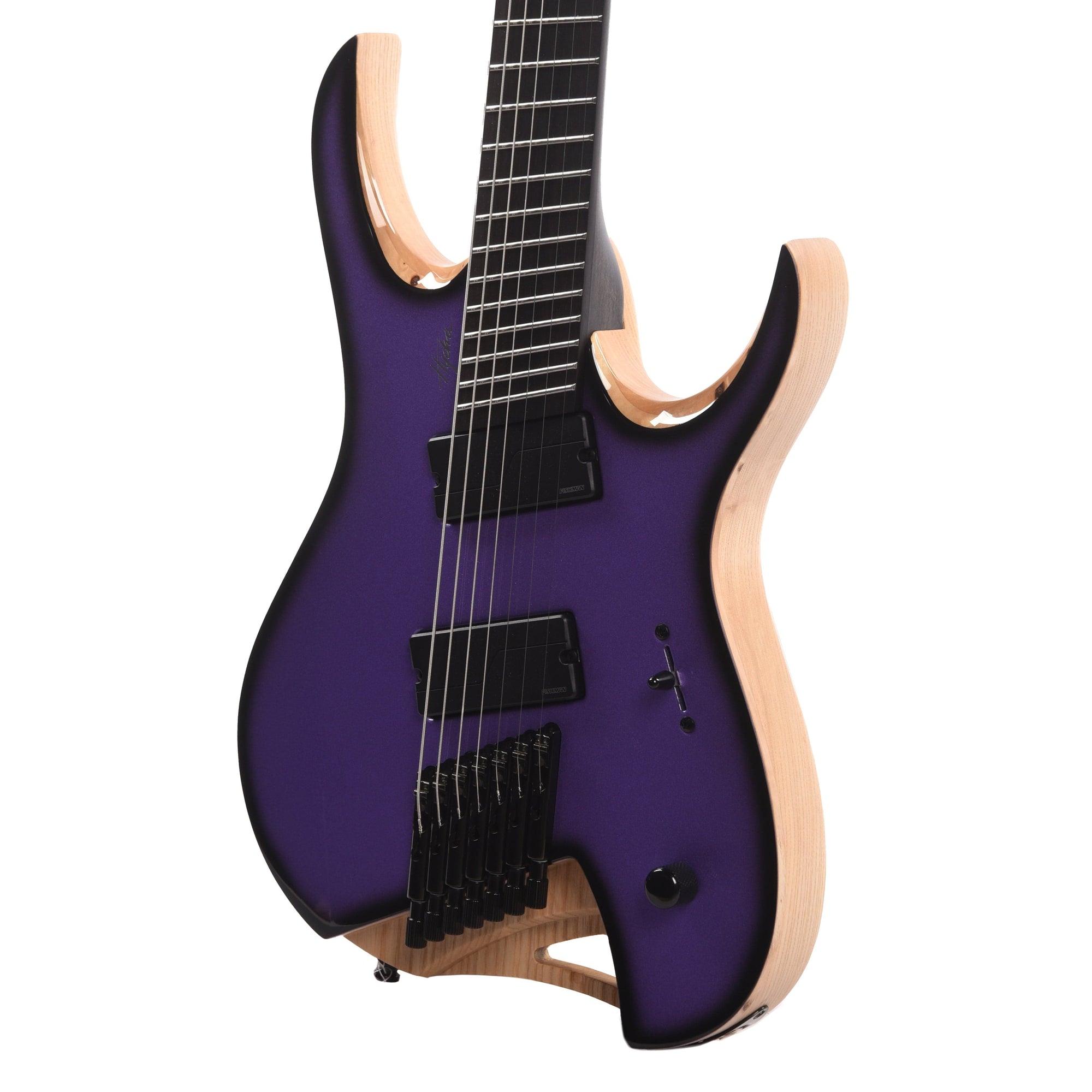 Mayones Hydra Elite VF FSH 7-String 3A Eye Poplar/American Ash Monolit ...