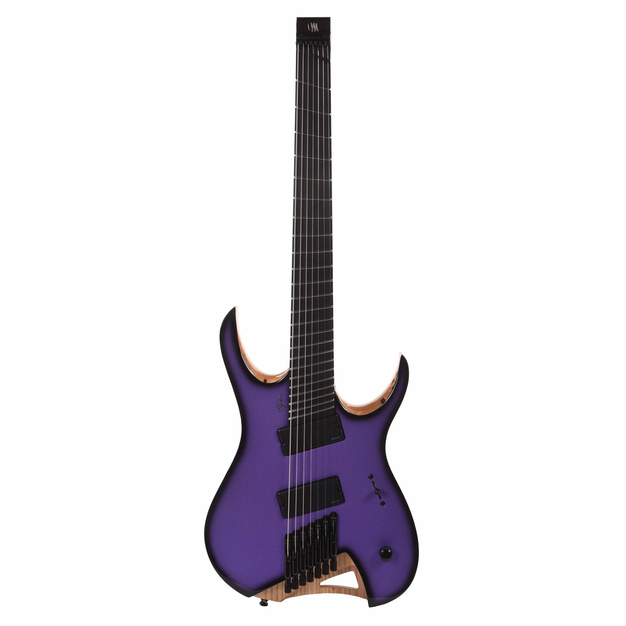 Mayones Hydra Elite VF FSH 7-String 3A Eye Poplar/American Ash Monolit ...