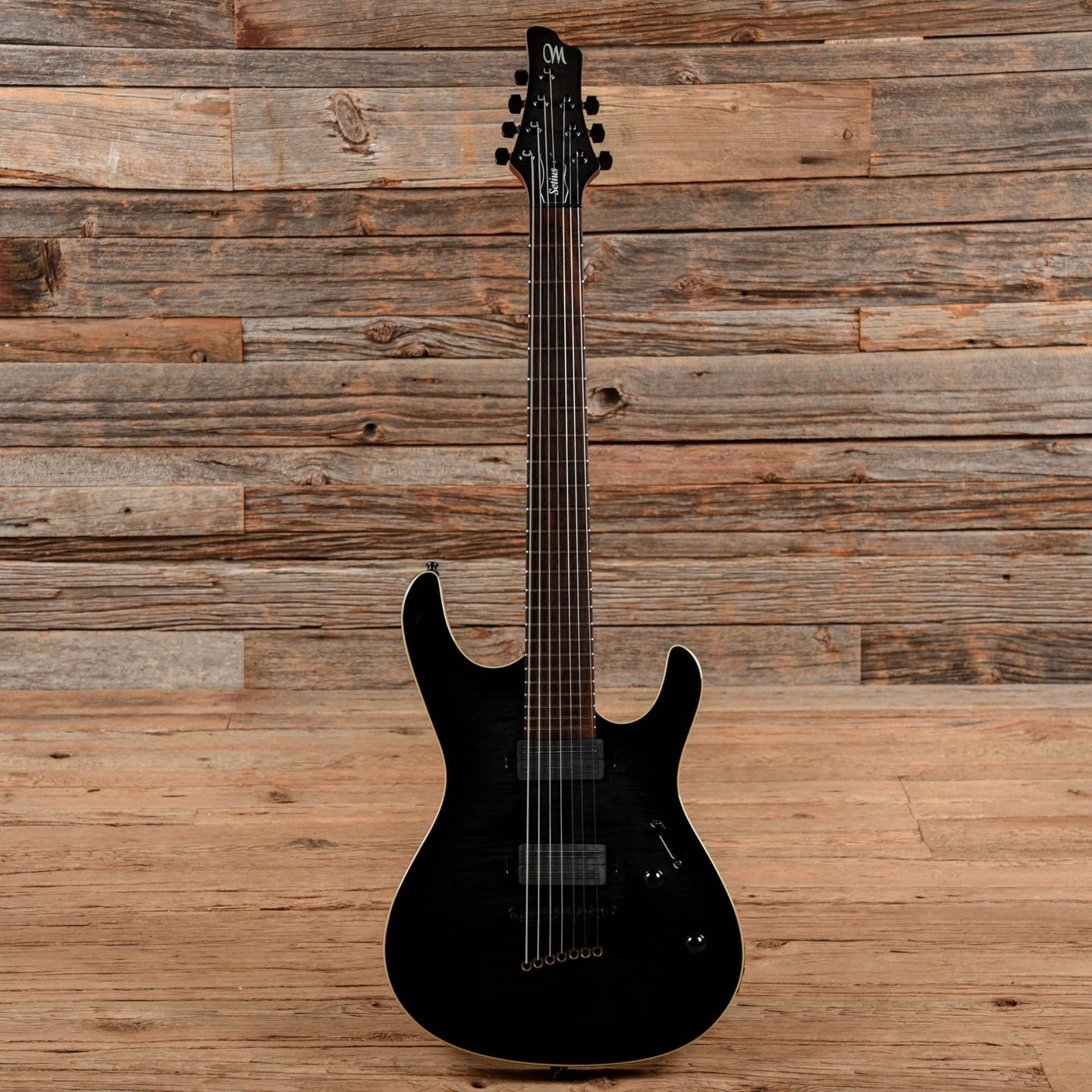 Mayones Setius 7 Transparent Black – Chicago Music Exchange