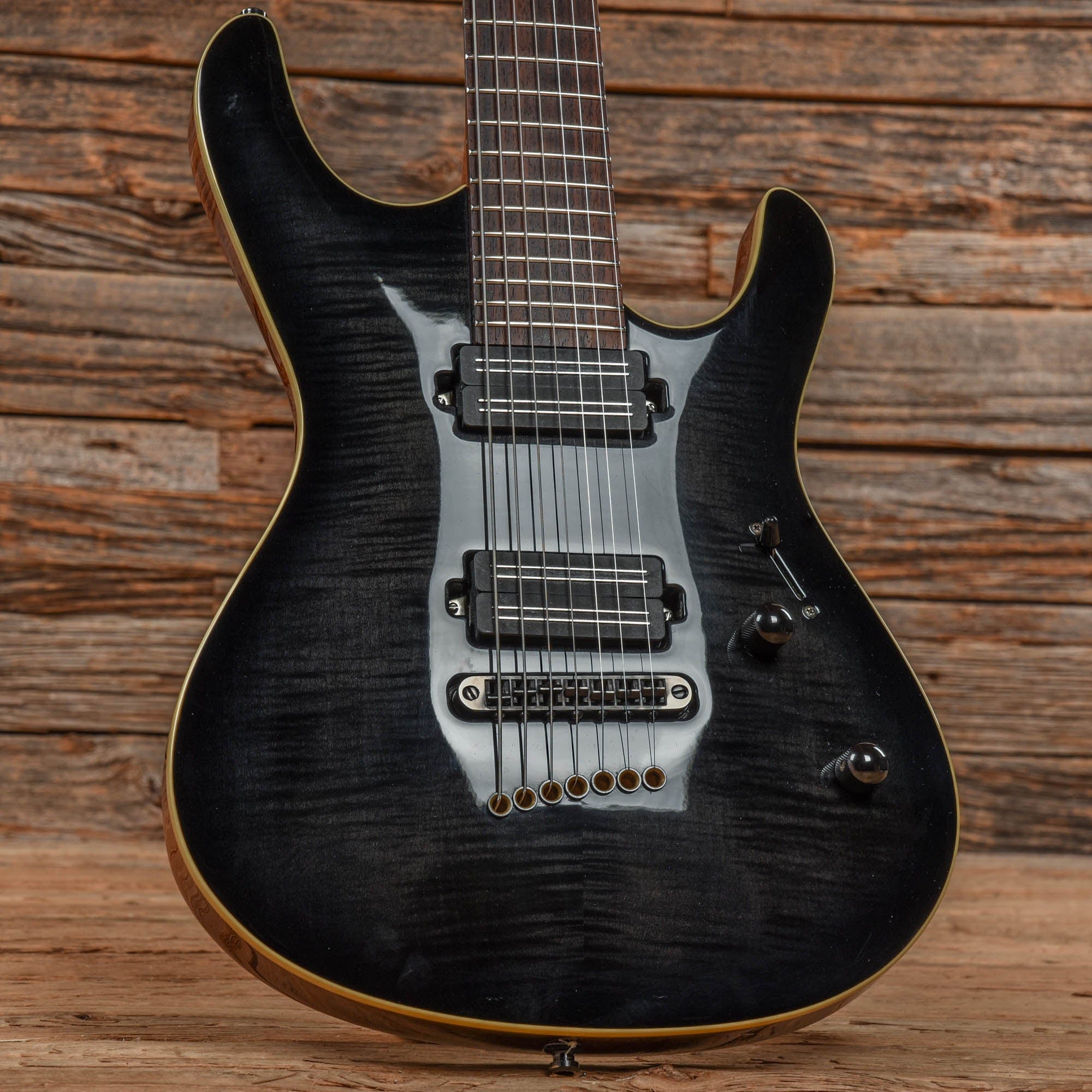 Mayones Setius 7 Transparent Black – Chicago Music Exchange