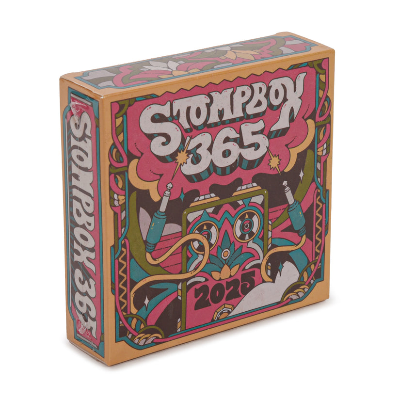 Stompbox 365 2025 Calendar – Chicago Music Exchange