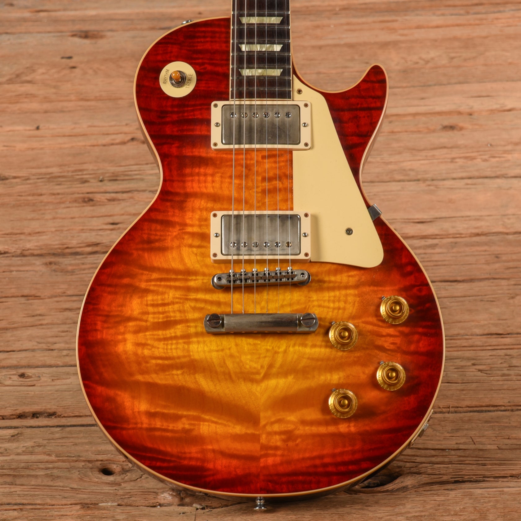 Gibson Custom Shop 60th Anniversary '59 Les Paul Standard Factory Burs ...