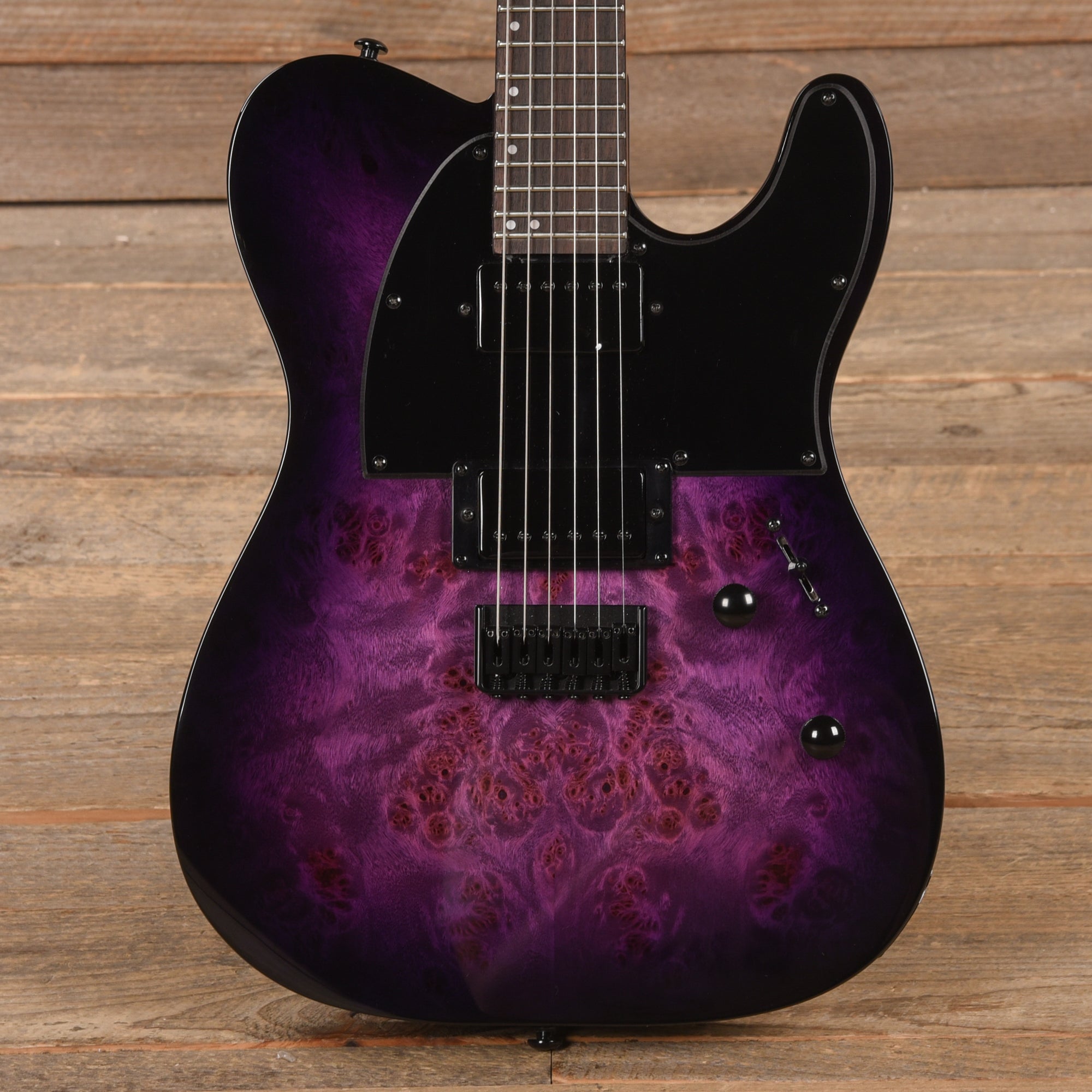 ESP LTD TE-200DX Electric Guitar Purple Burst – Chicago Music Exchange