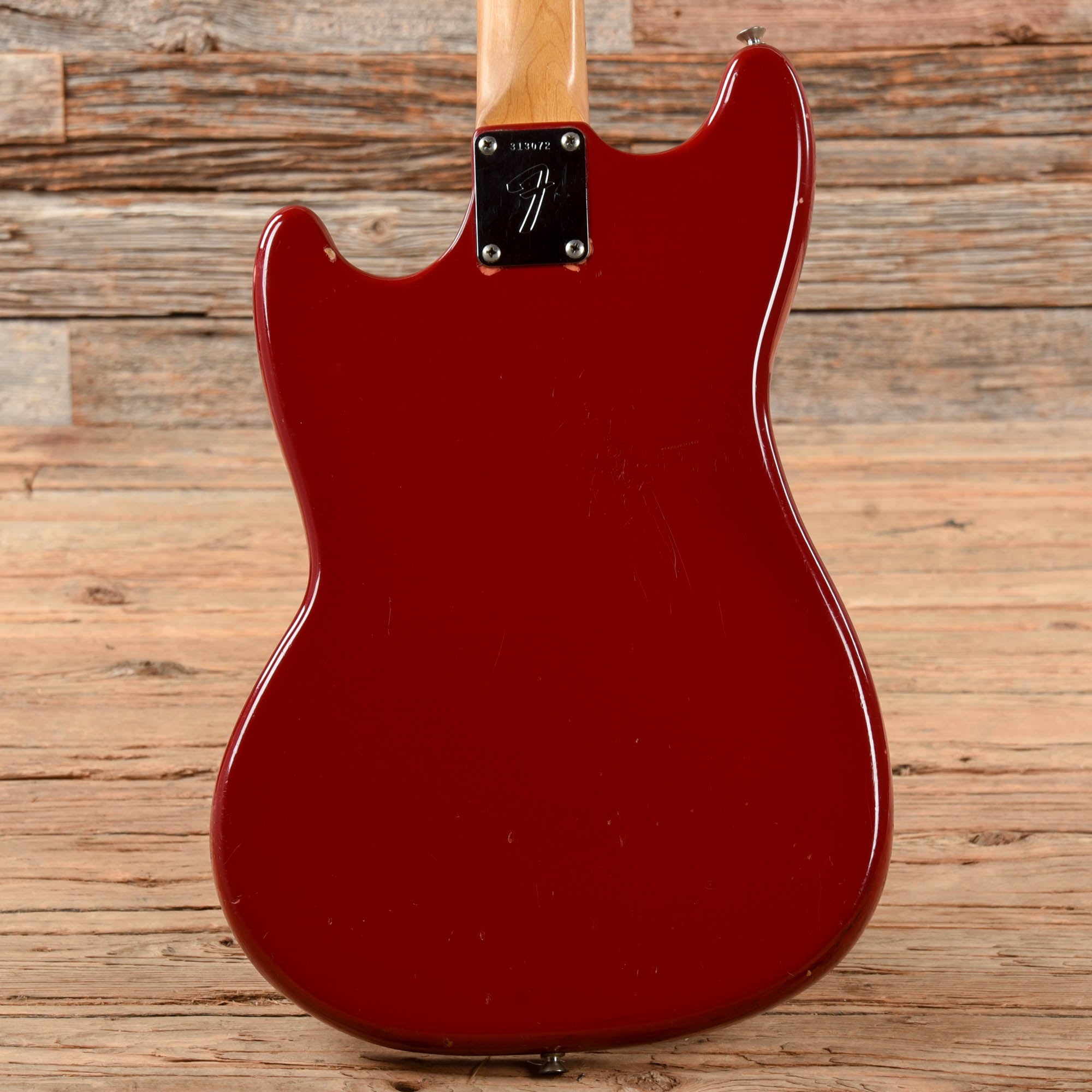Fender Musicmaster Bass Dakota Red 1971 – Chicago Music Exchange
